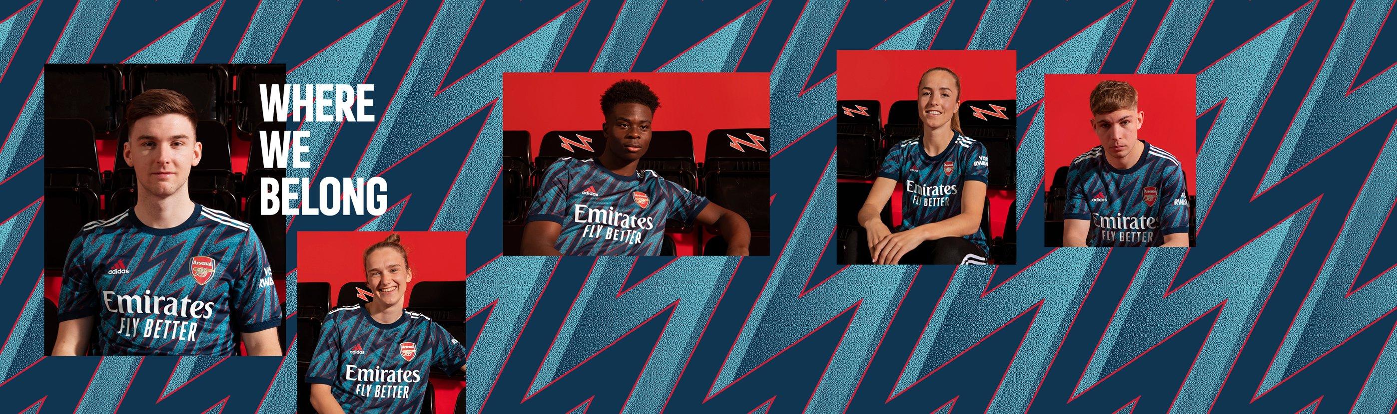 The Arsenal 21/22 Third Kit | Official Online Store