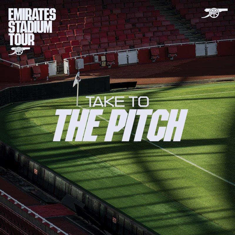 Take to the Pitch - Arsenal Emirates Stadium Tours | Arsenal Direct