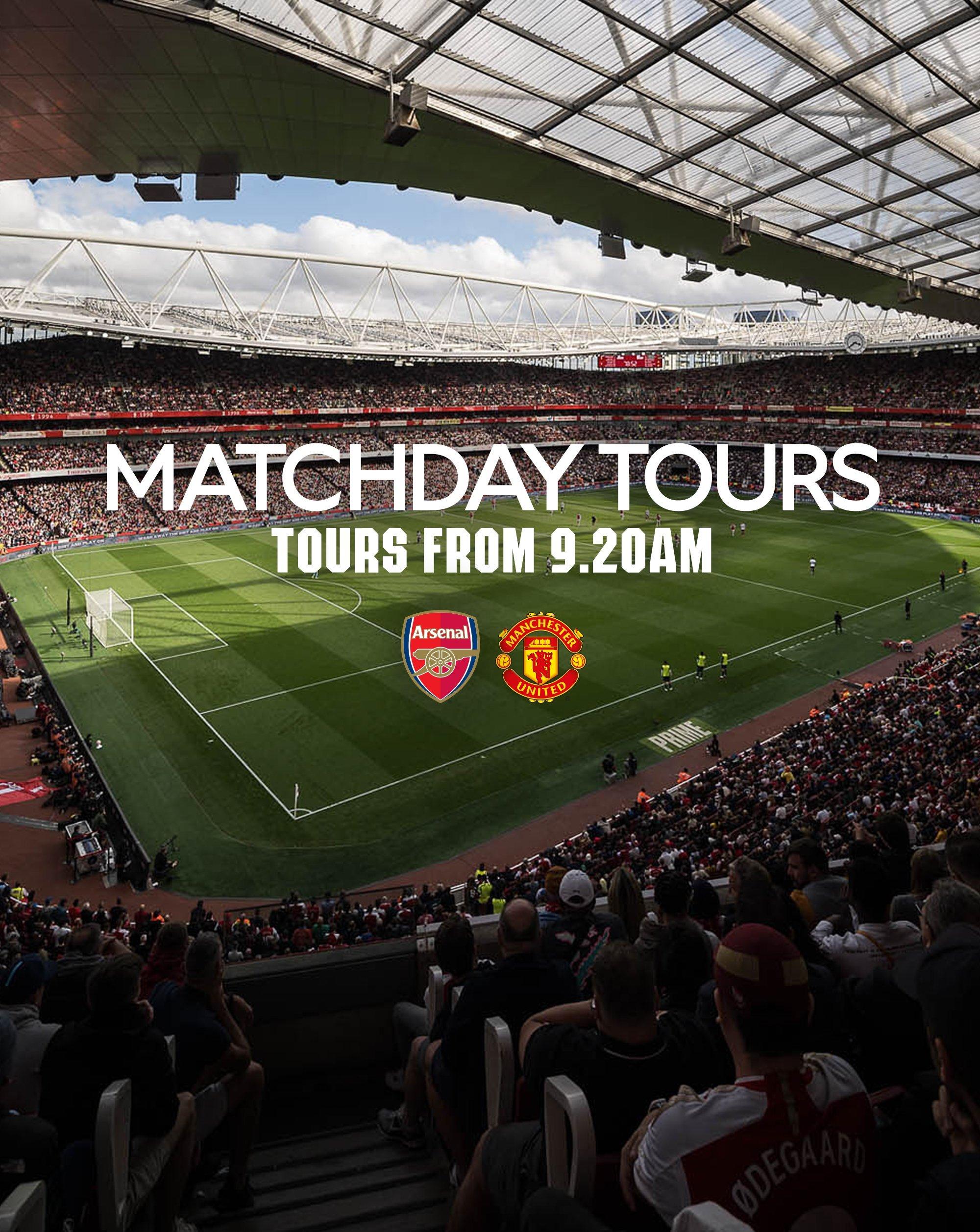 Visitor Information | Arsenal Emirates Stadium Tour | Arsenal Direct