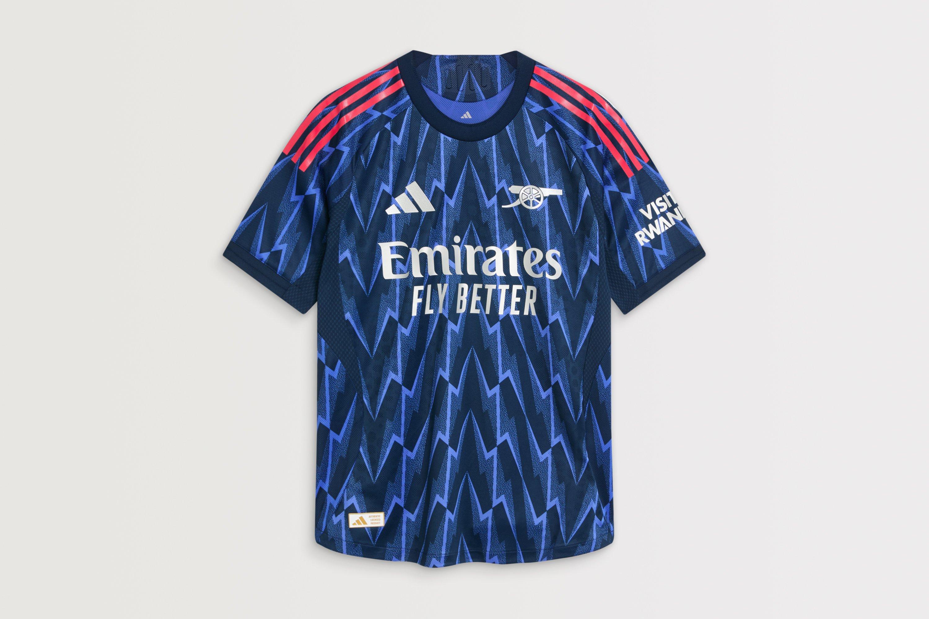 Arsenal adidas 25/26 Authentic Away Shirt | Official Online Store