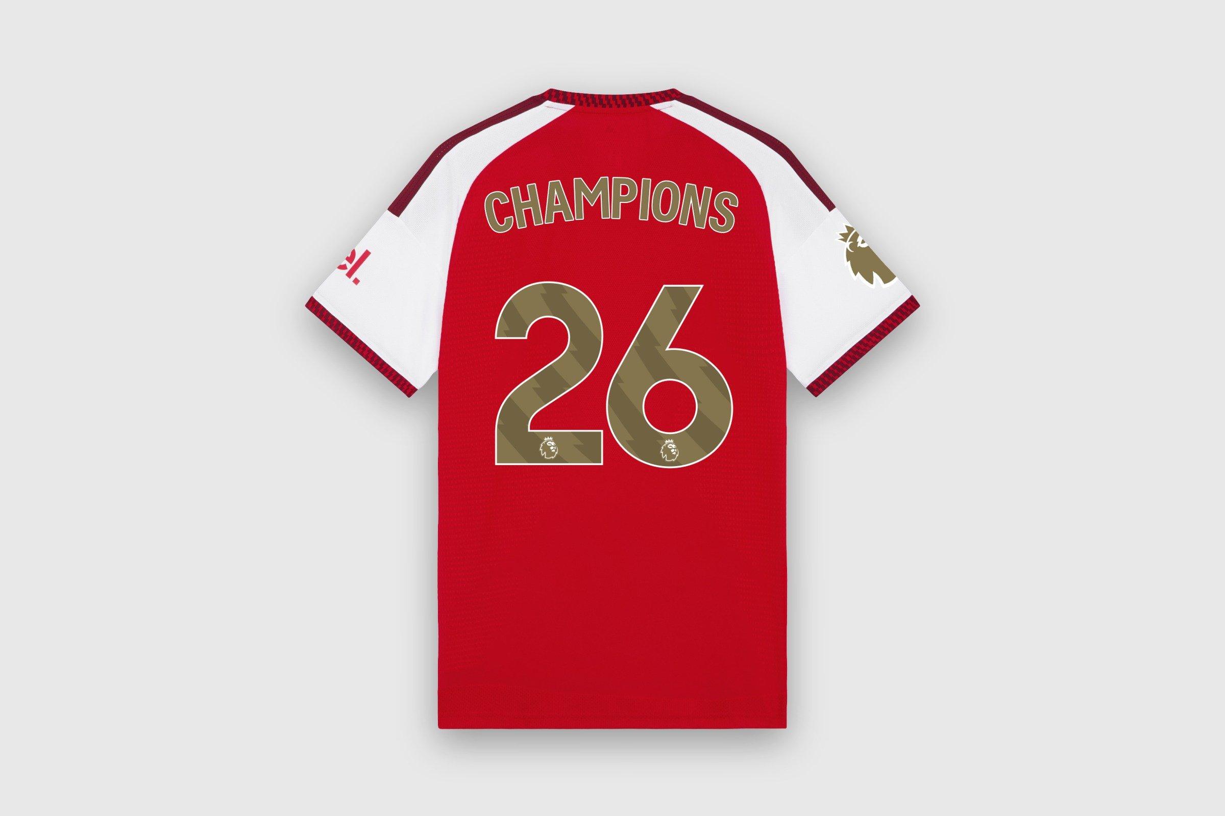 Arsenal Champions 25/26 Flag | Official Online Store