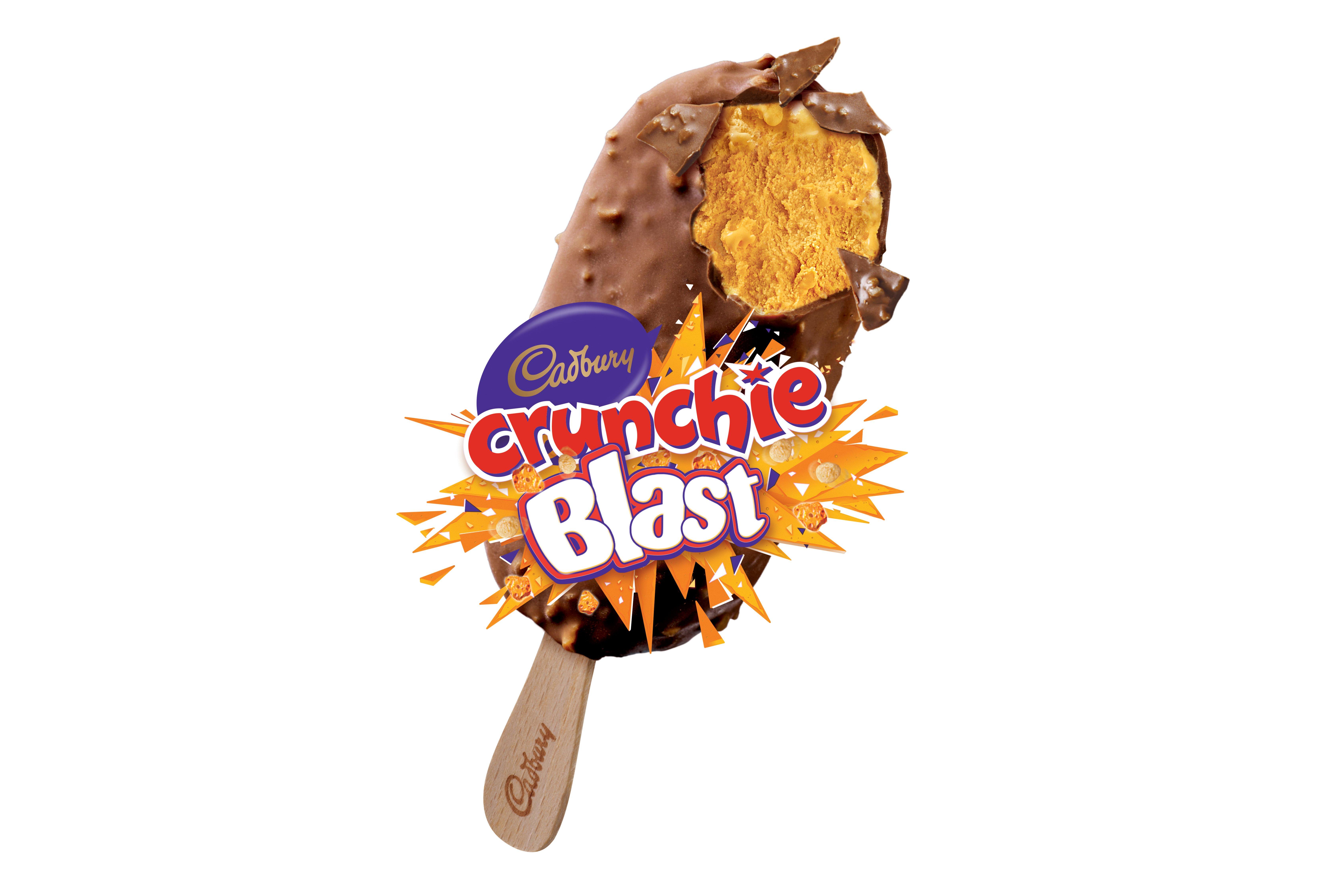 Cadbury Crunchie Blast Ice Cream Stick In Store Bakery Food To Go Country Choice