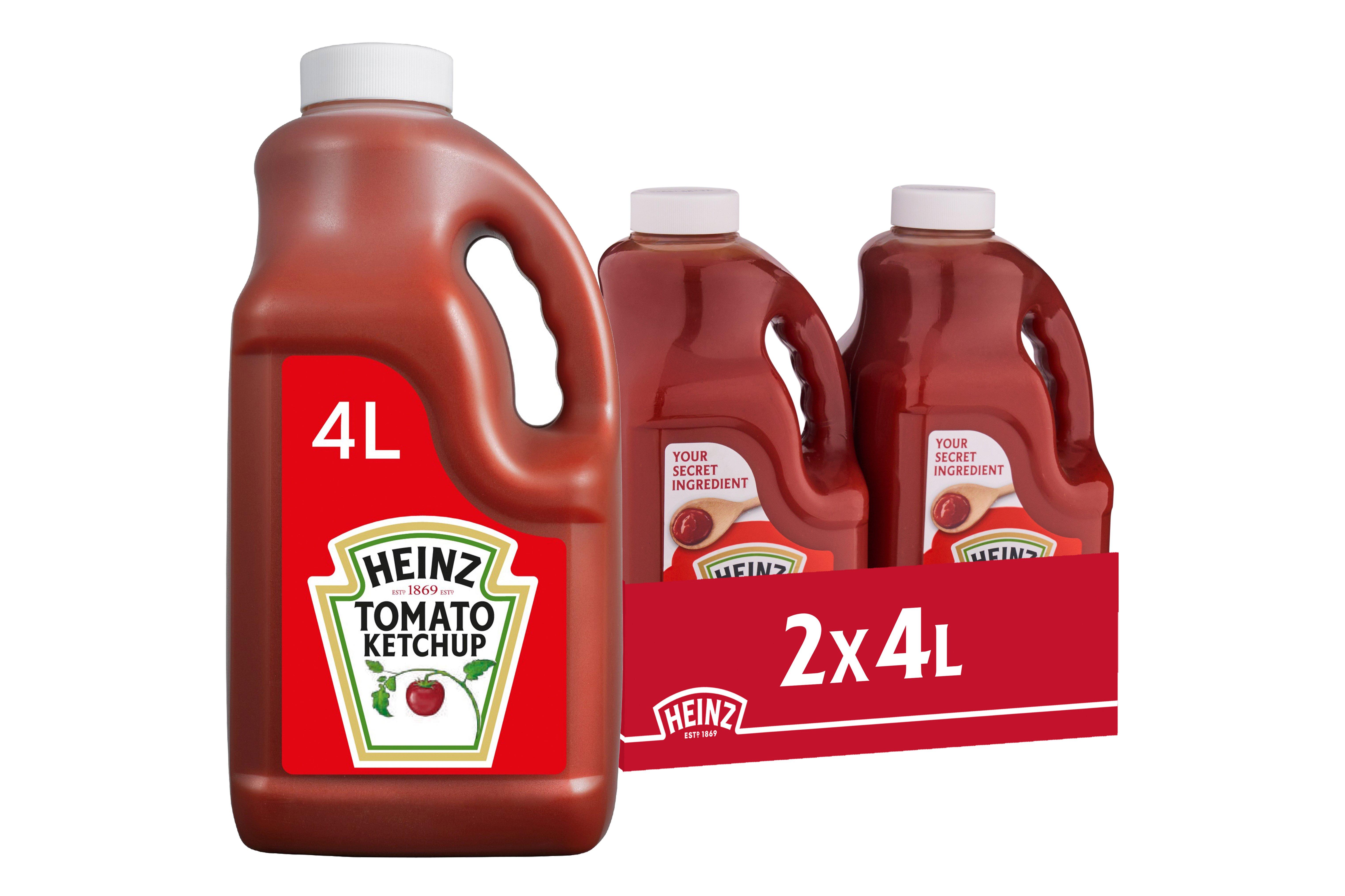 Heinz Ketchup Back Label No Sugar Ketchup Naturally Sweetened