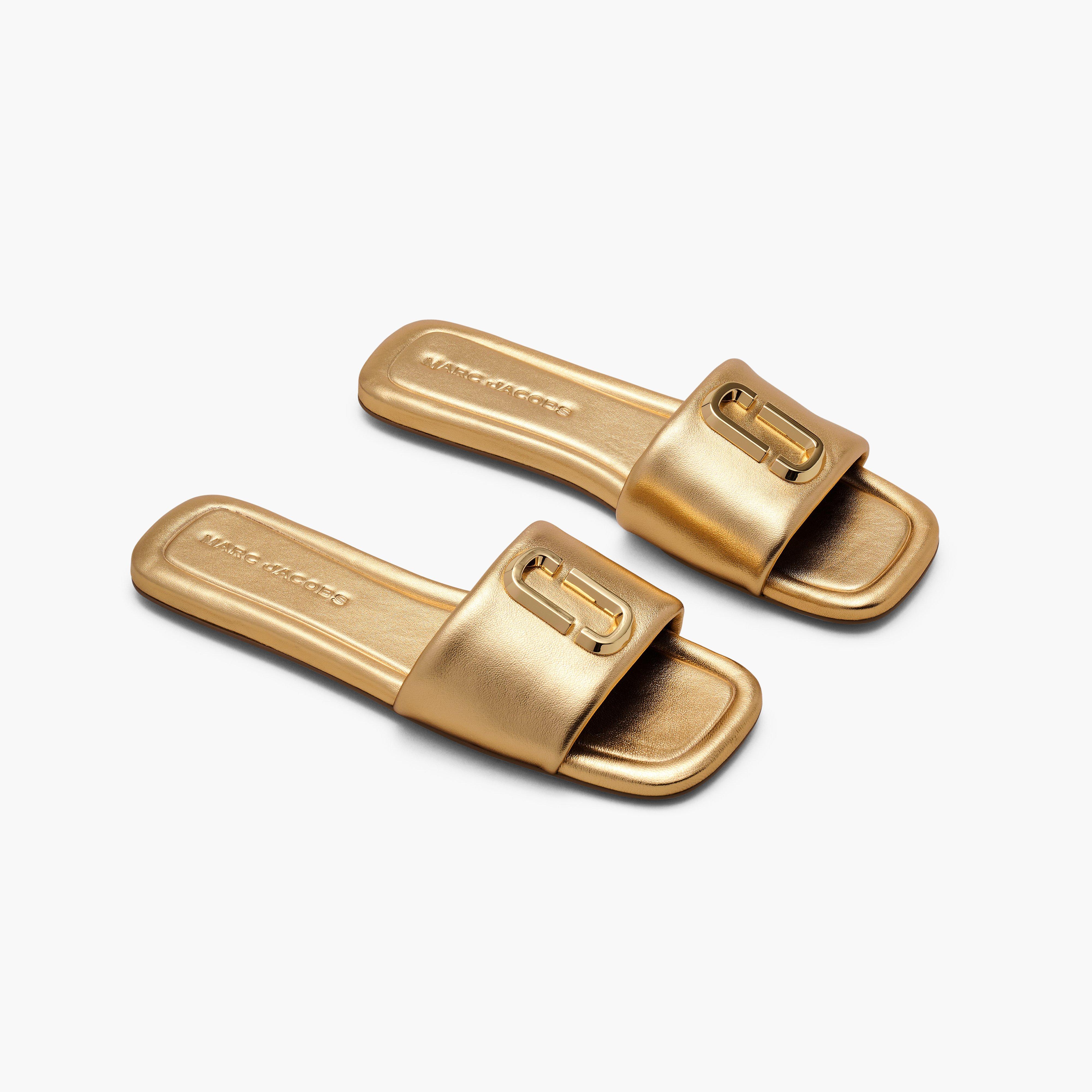 The J Marc Metallic Sandal | Marc Jacobs | Official Site