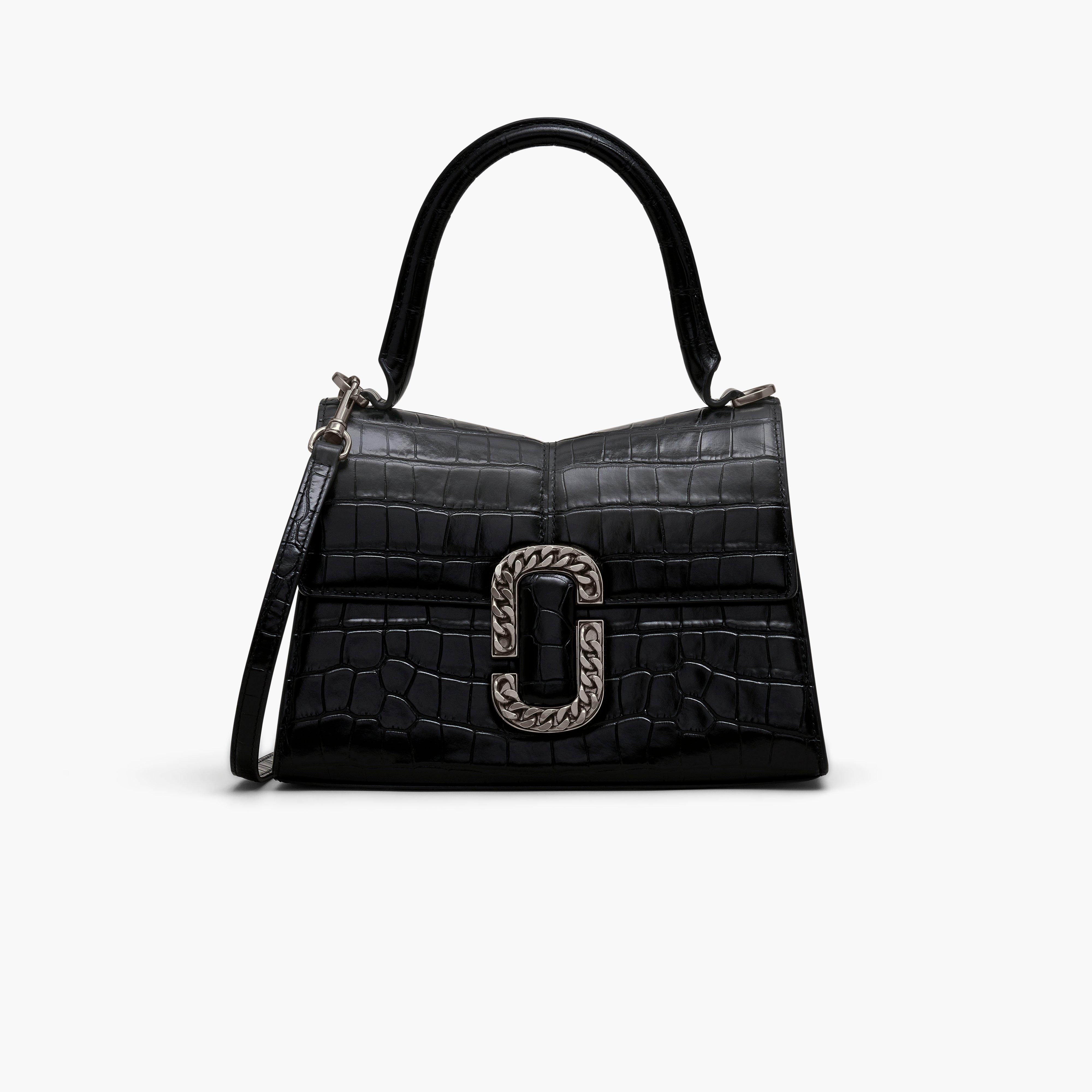 The Croc-Embossed St. Marc Top Handle | Marc Jacobs | Official Site