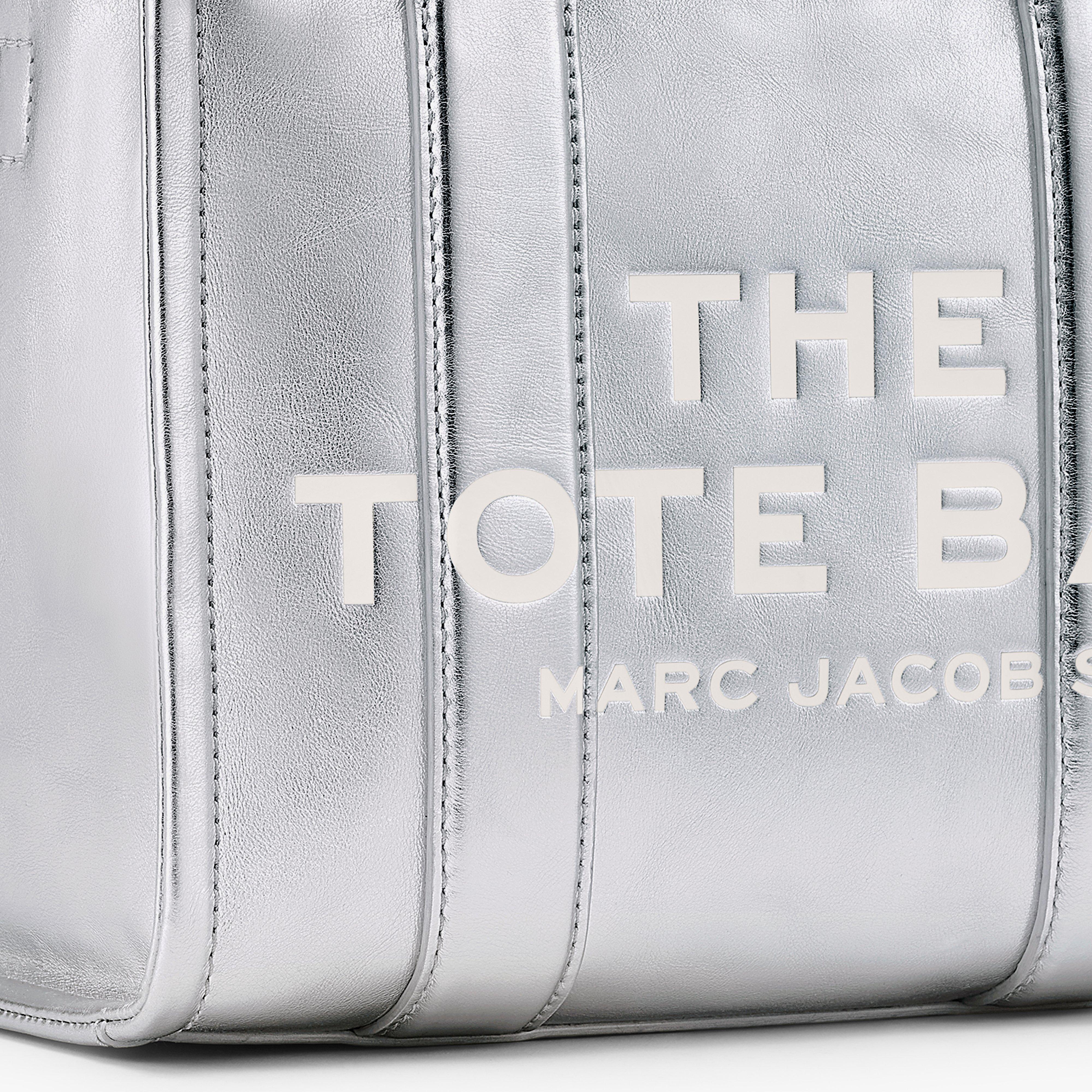 The Metallic Leather Small Tote Bag | Marc Jacobs | Official Site