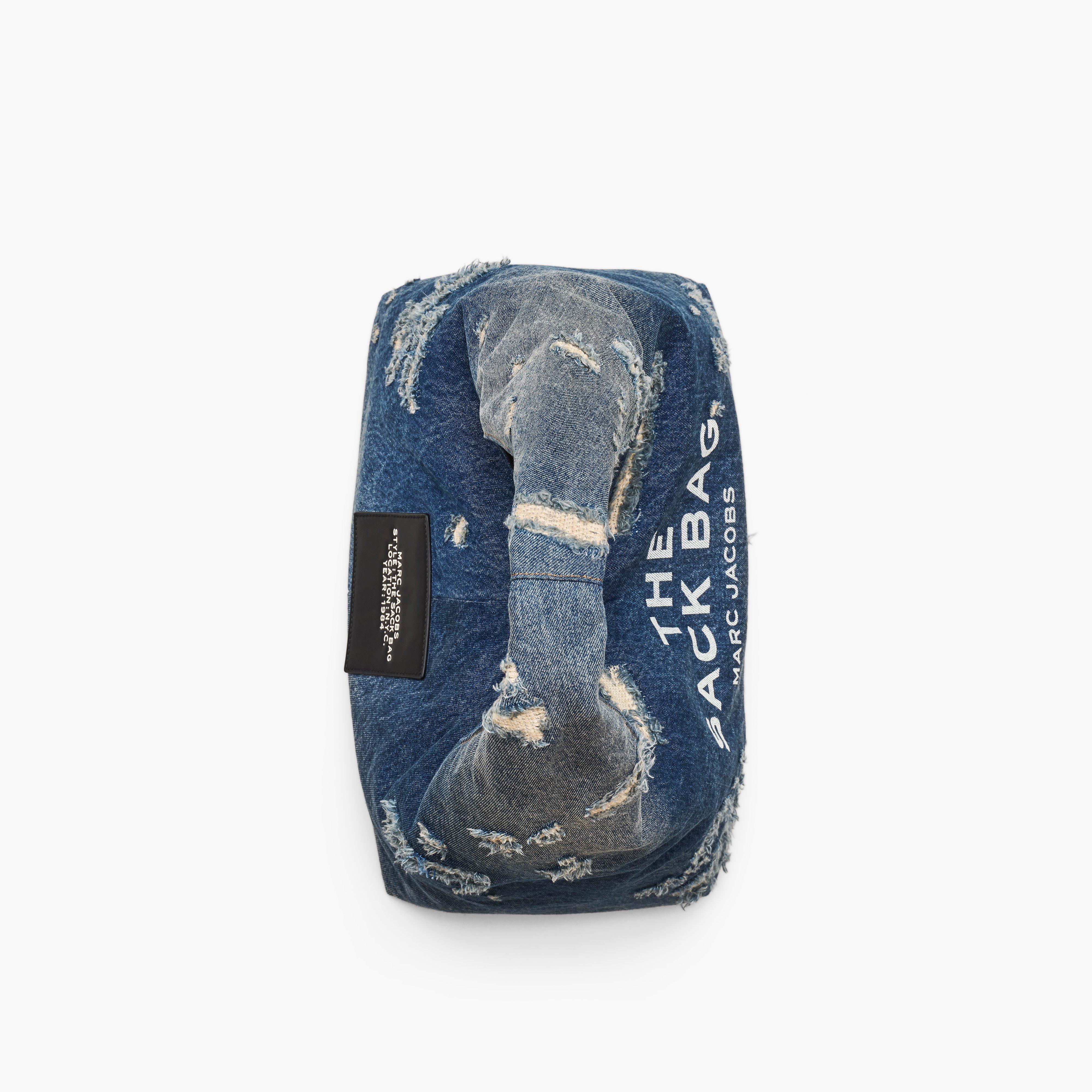The Rip and Repair Denim Sack Bag | Marc Jacobs | Official Site