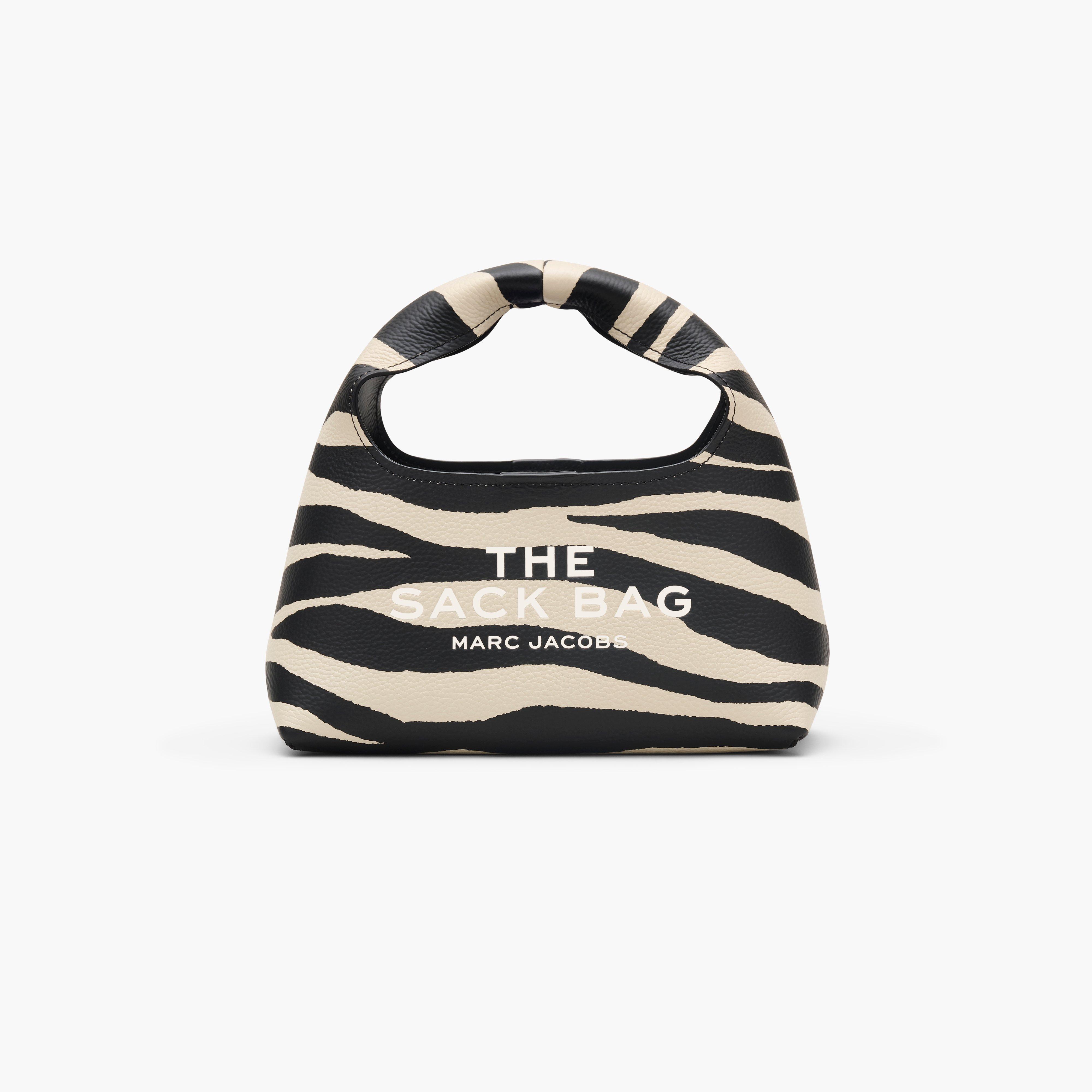 The Zebra Leather Mini Sack Bag | Marc Jacobs | Official Site