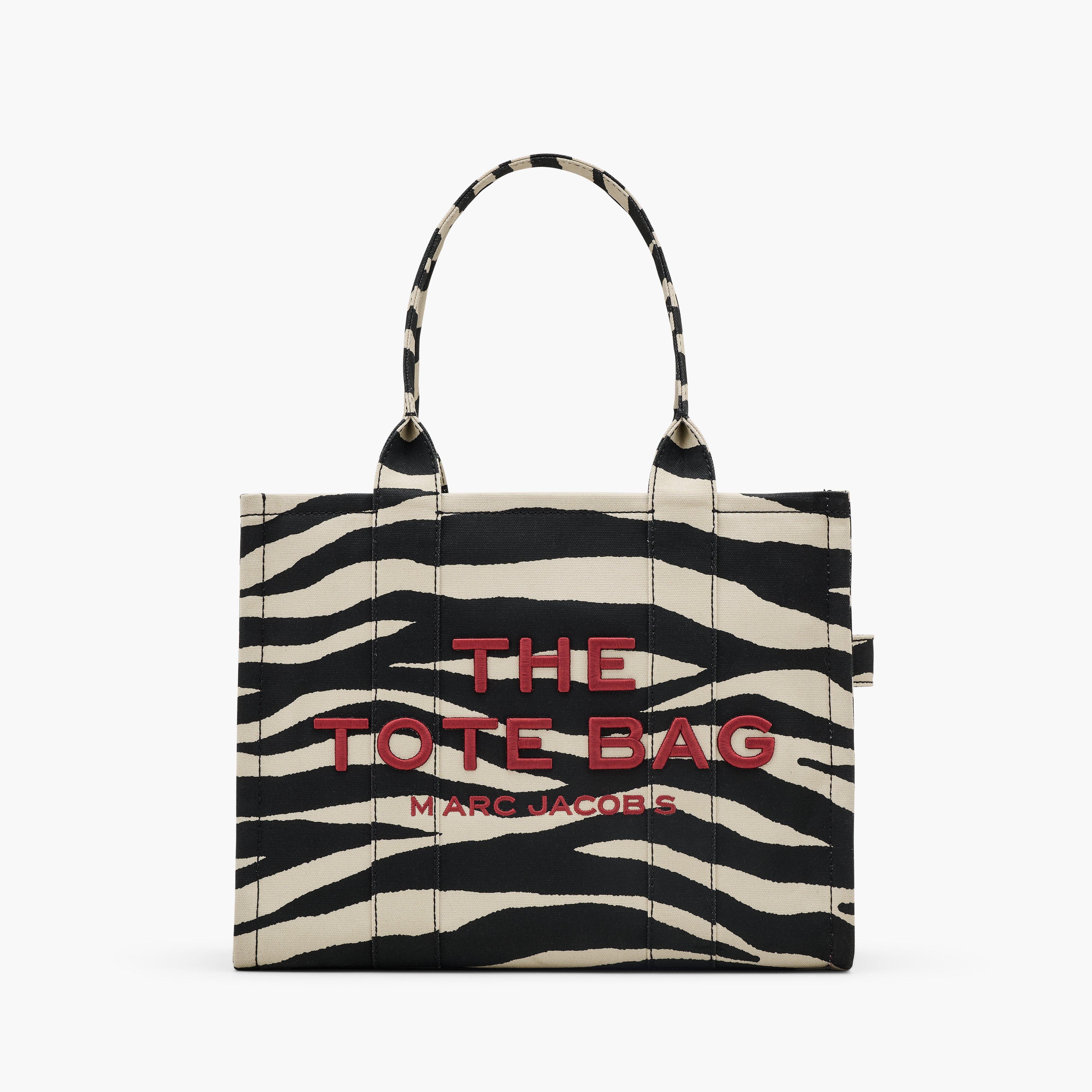 The Zebra Canvas Large Tote Bag | Marc Jacobs | Site Officiel