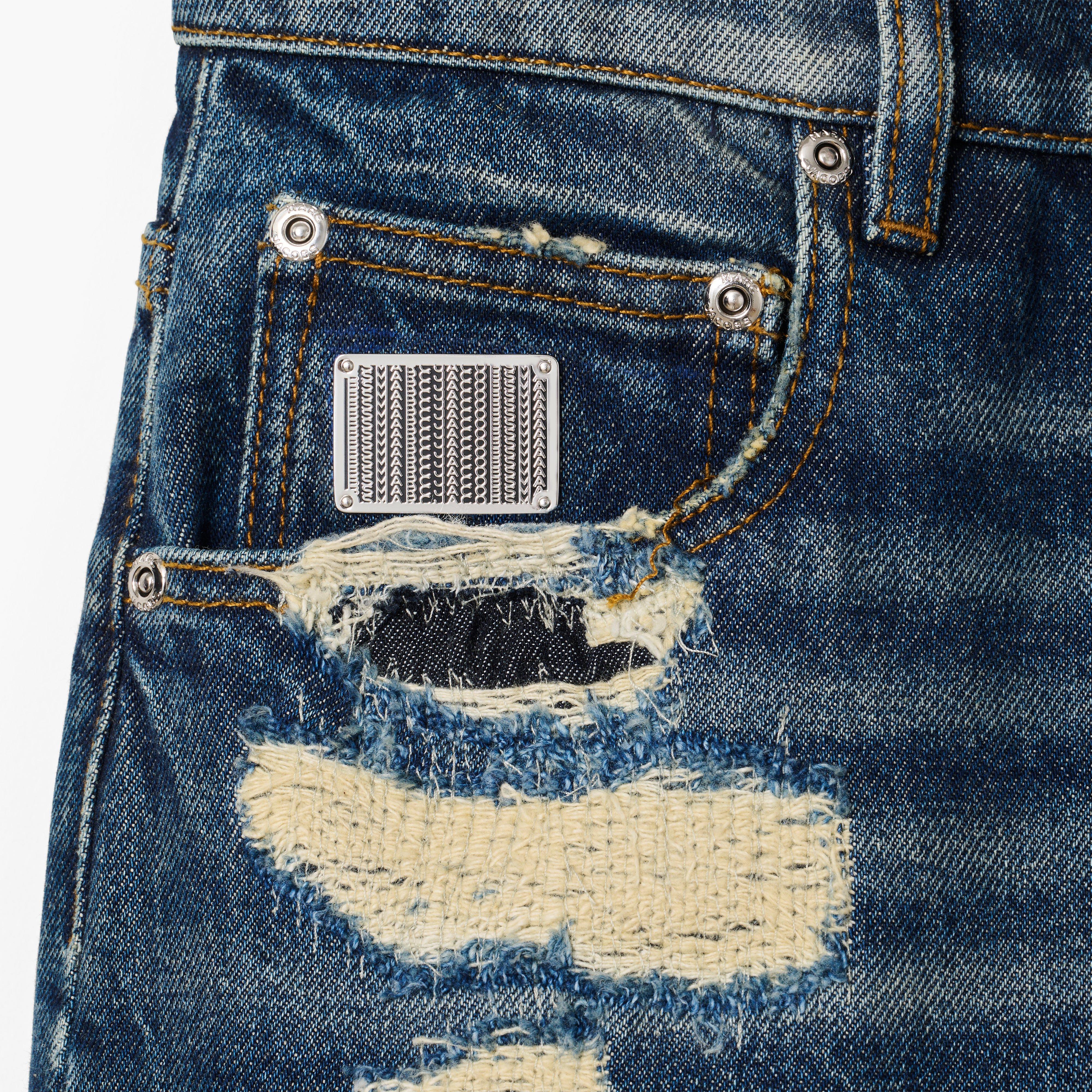 The Rip And Repair Straight Jean | Marc Jacobs | Site Officiel