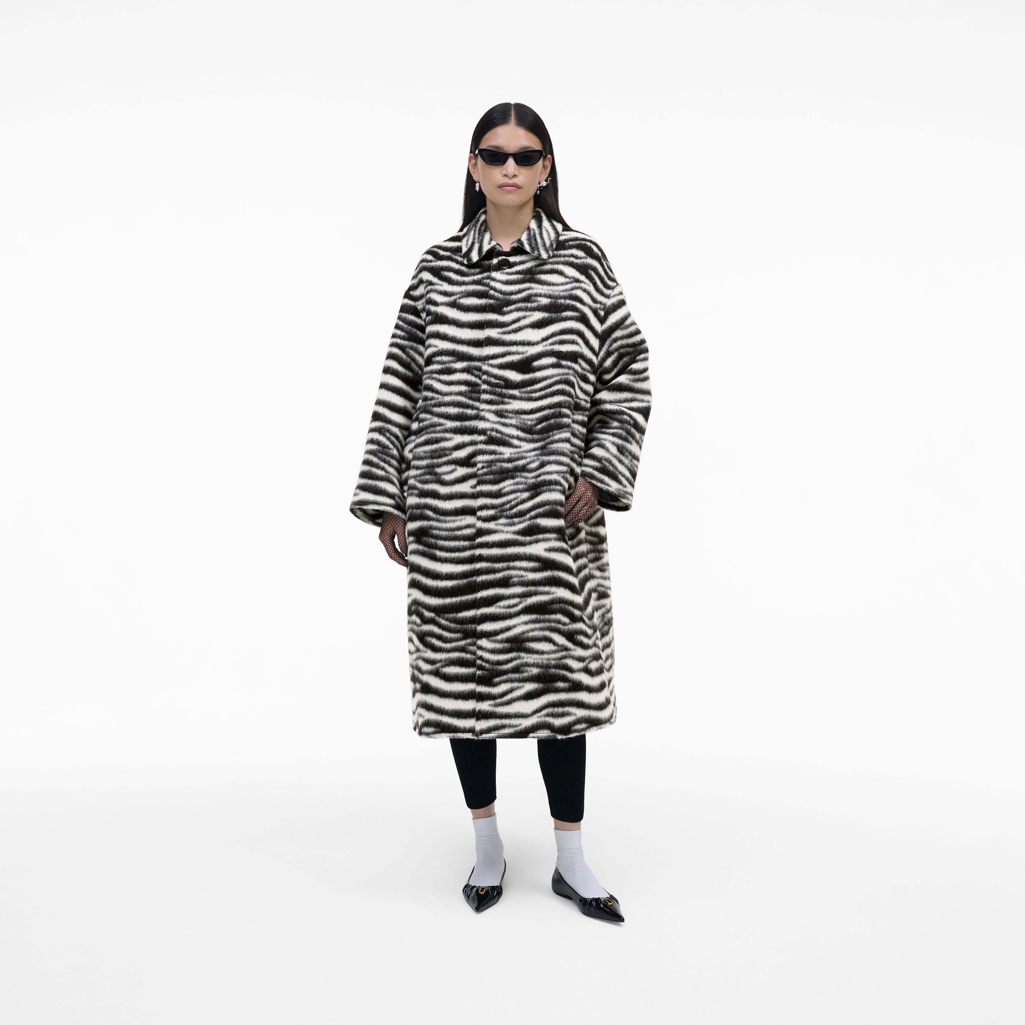 The Zebra Brushed Coat | Marc Jacobs | Official Site