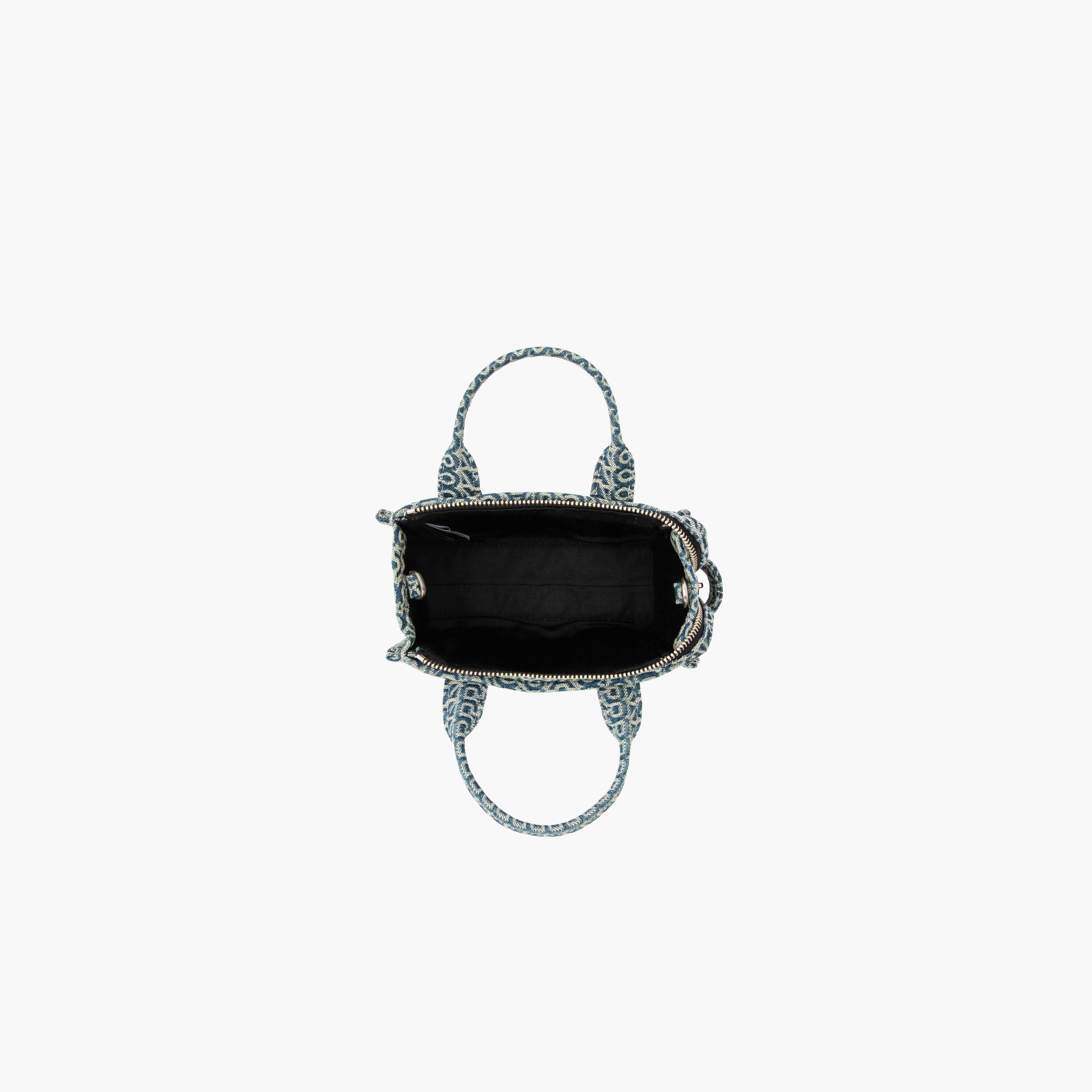 The Washed Monogram Denim Crossbody Tote Bag | Marc Jacobs | Site officiel