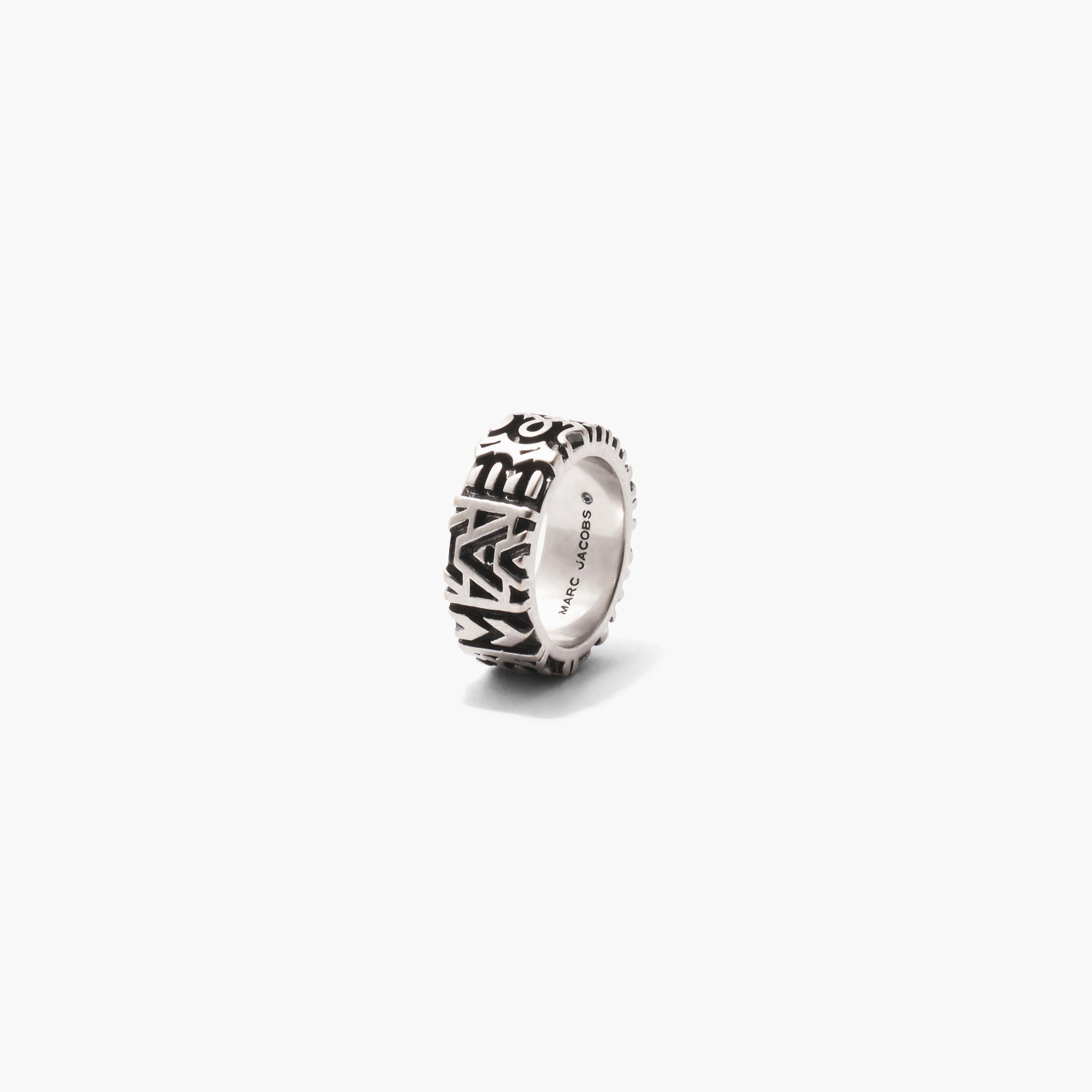 The Monogram Engraved Ring | Marc Jacobs | Official Site