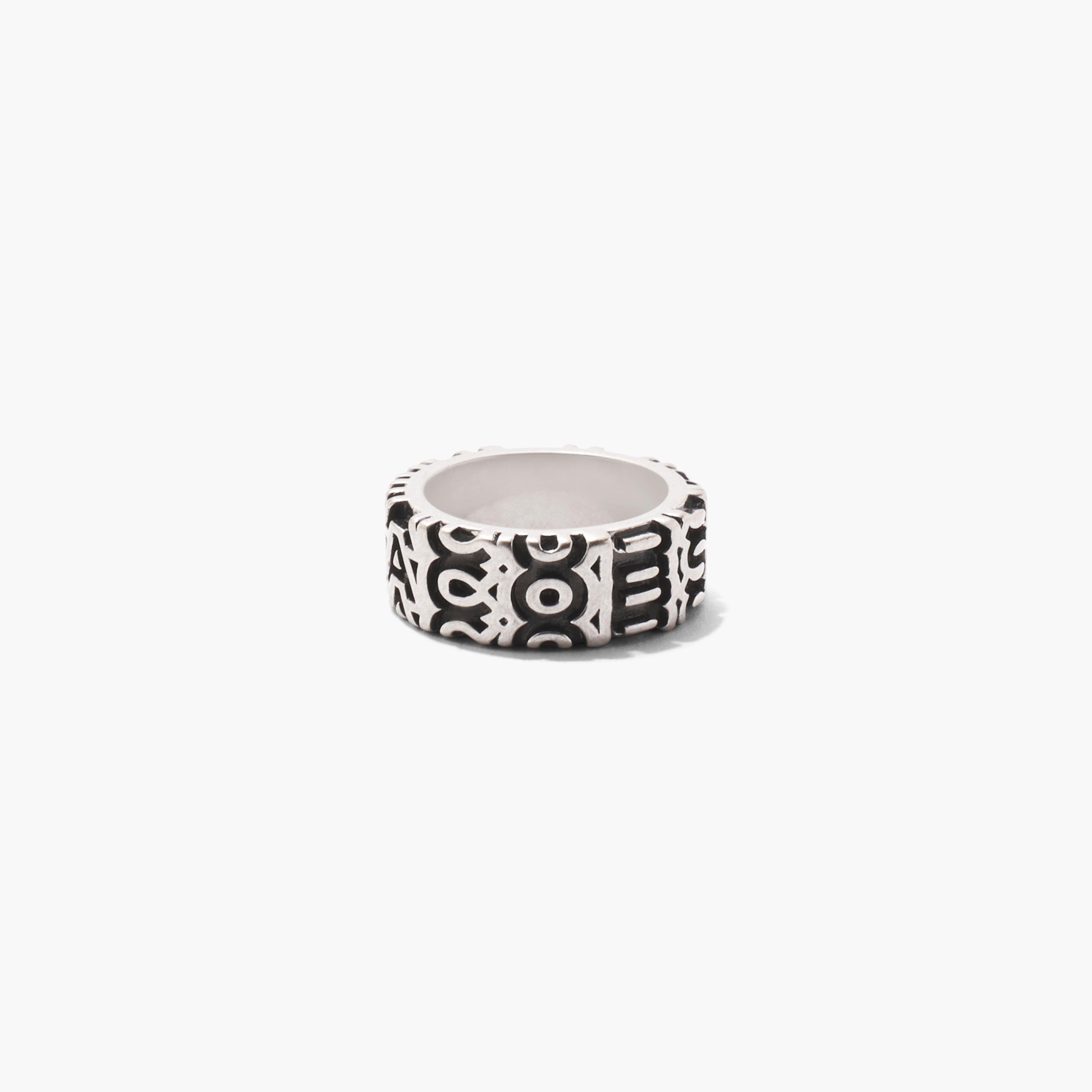 The Monogram Engraved Ring | Marc Jacobs | Official Site