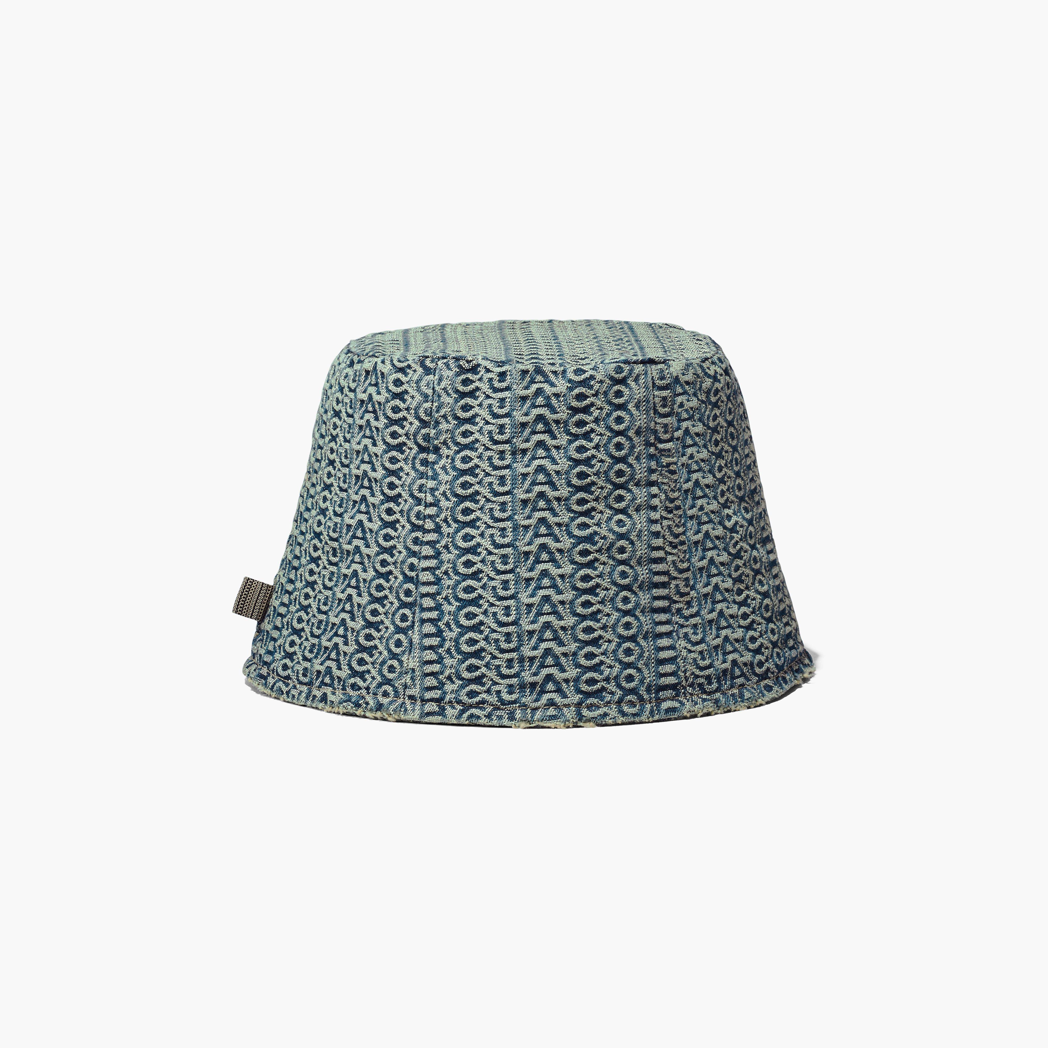 The Washed Monogram Denim Bucket Hat | Marc Jacobs | Official Site