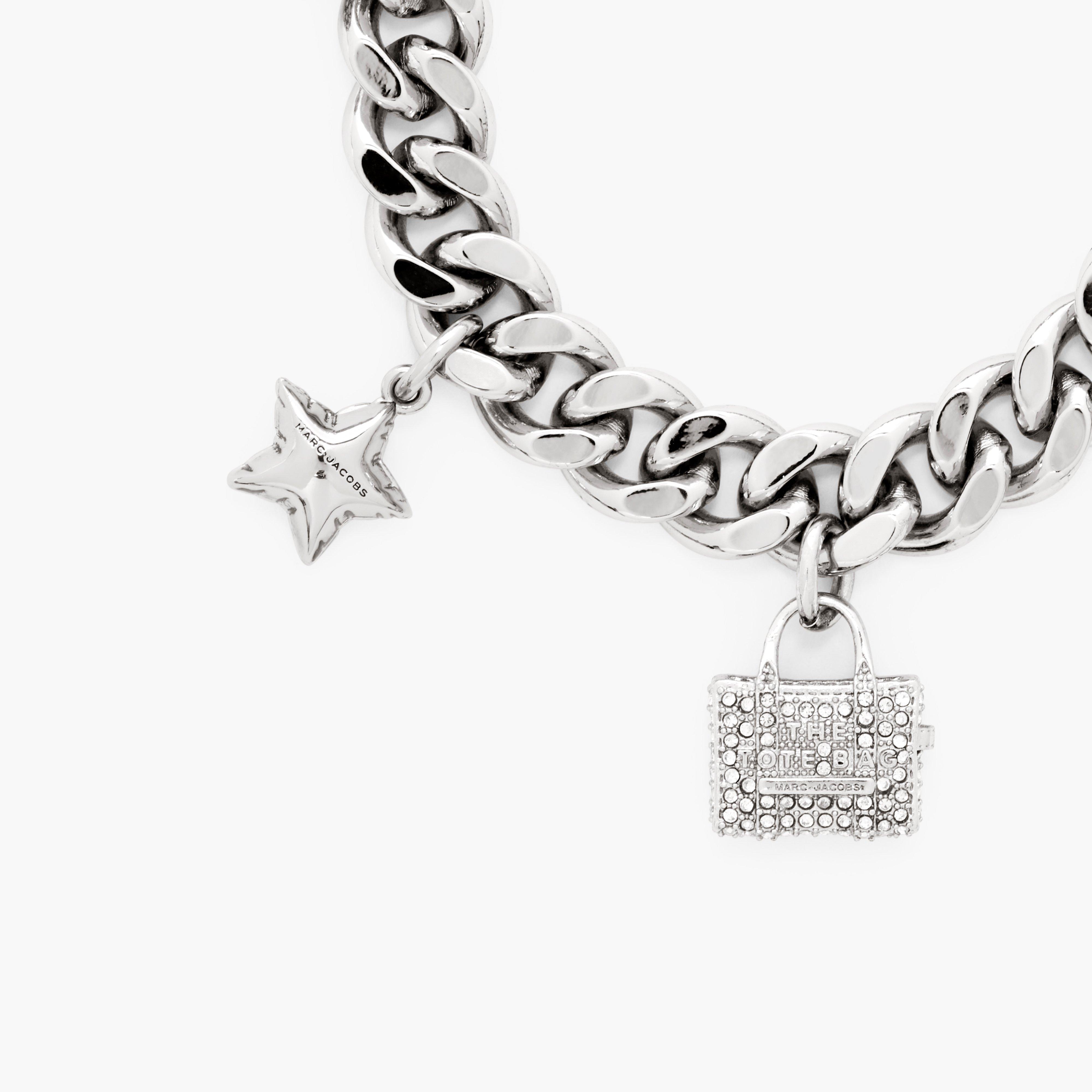 The Pave Mini Icon Charm Bracelet | Marc Jacobs | Official Site