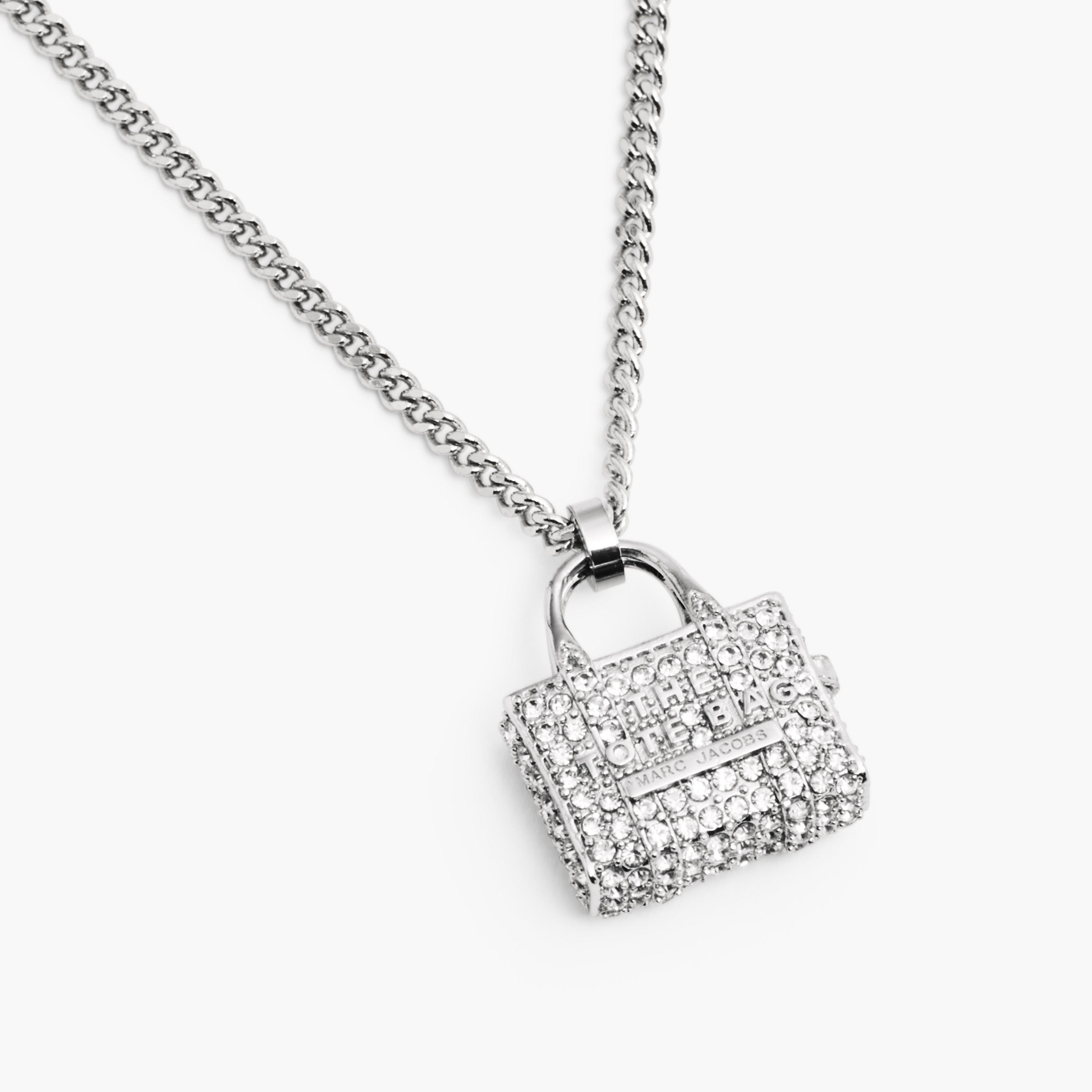 The Pave Tote Bag Necklace | Marc Jacobs | Official Site