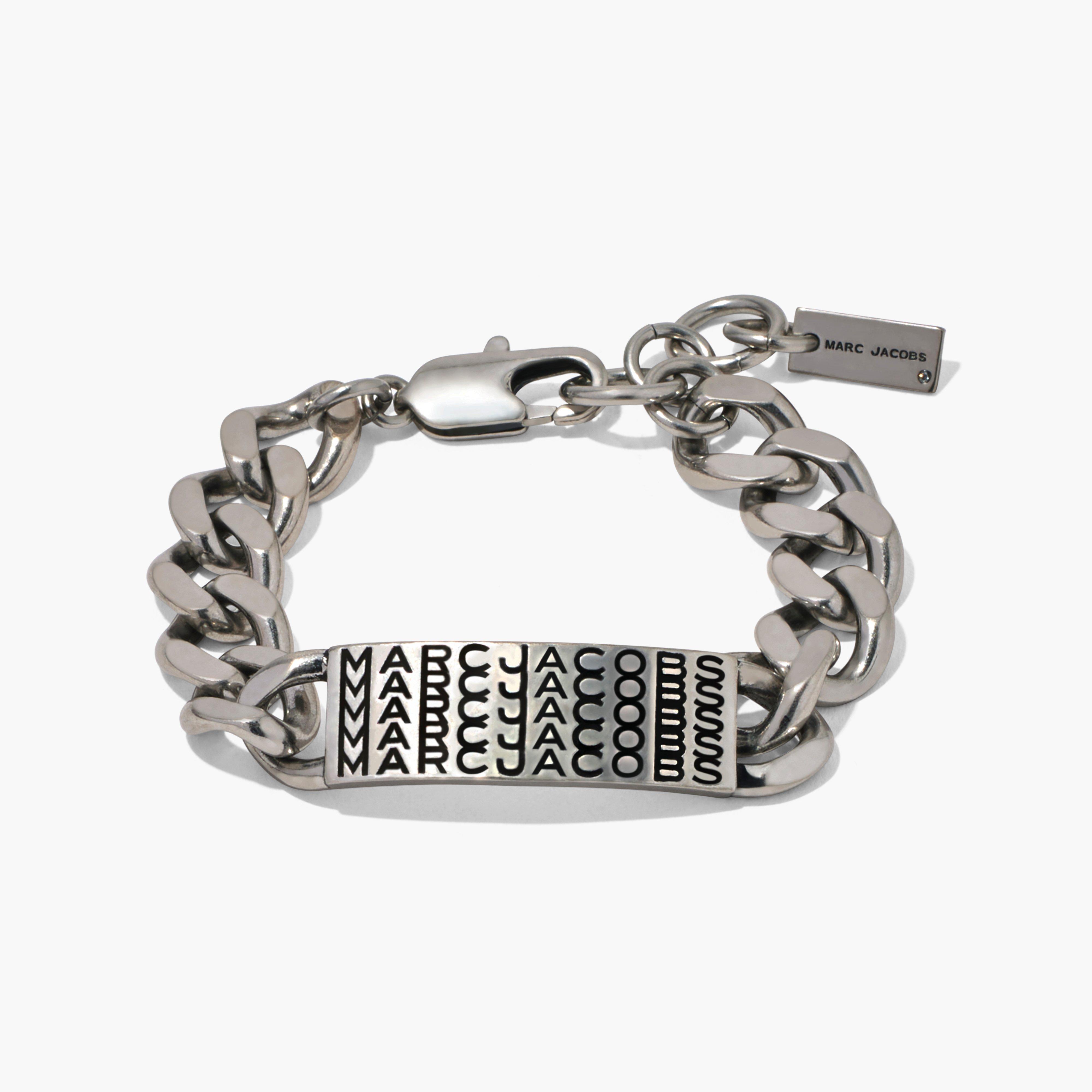 The Barcode Monogram ID Chain Bracelet | Marc Jacobs | Official Site
