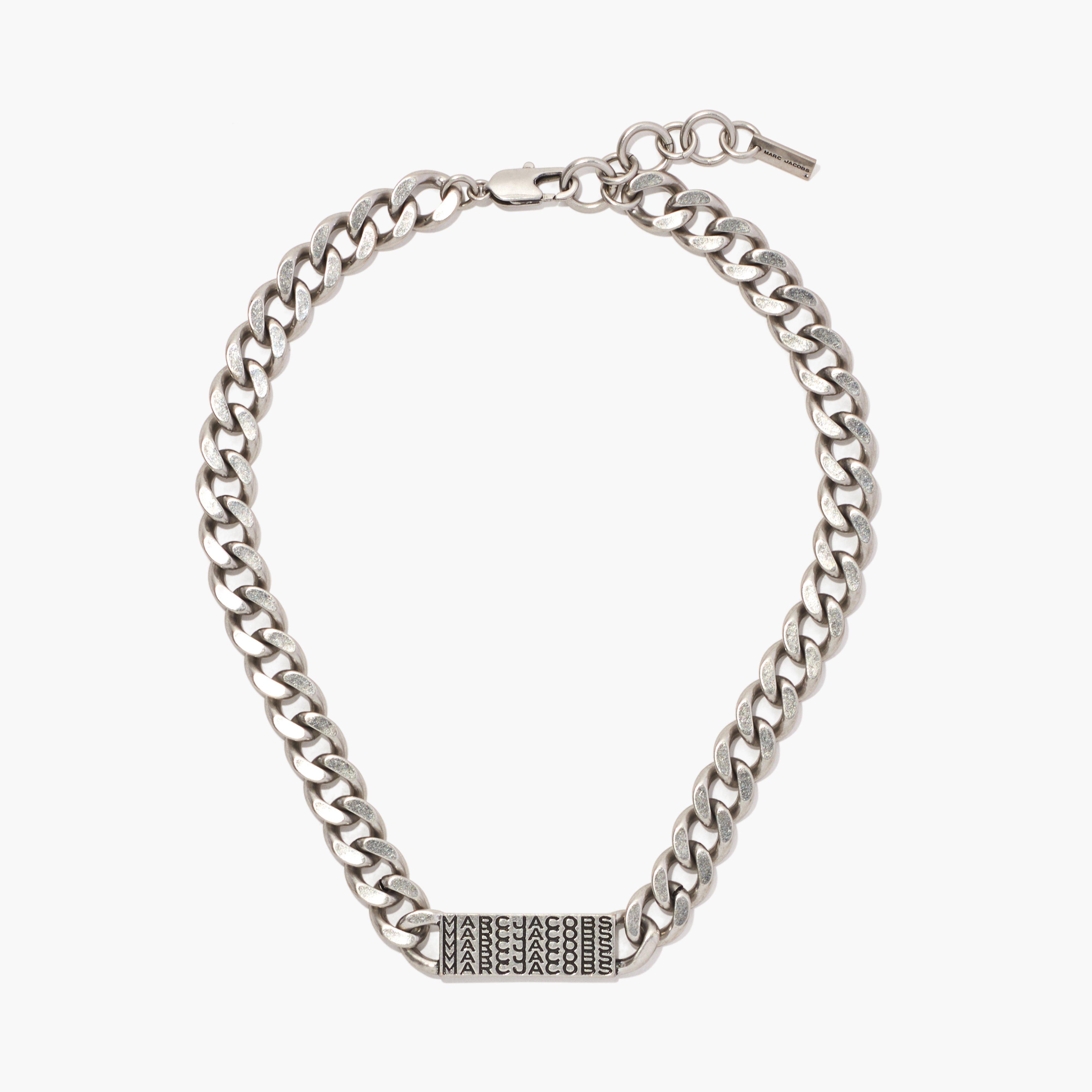 The Barcode Monogram ID Chain Necklace | Marc Jacobs | Official Site