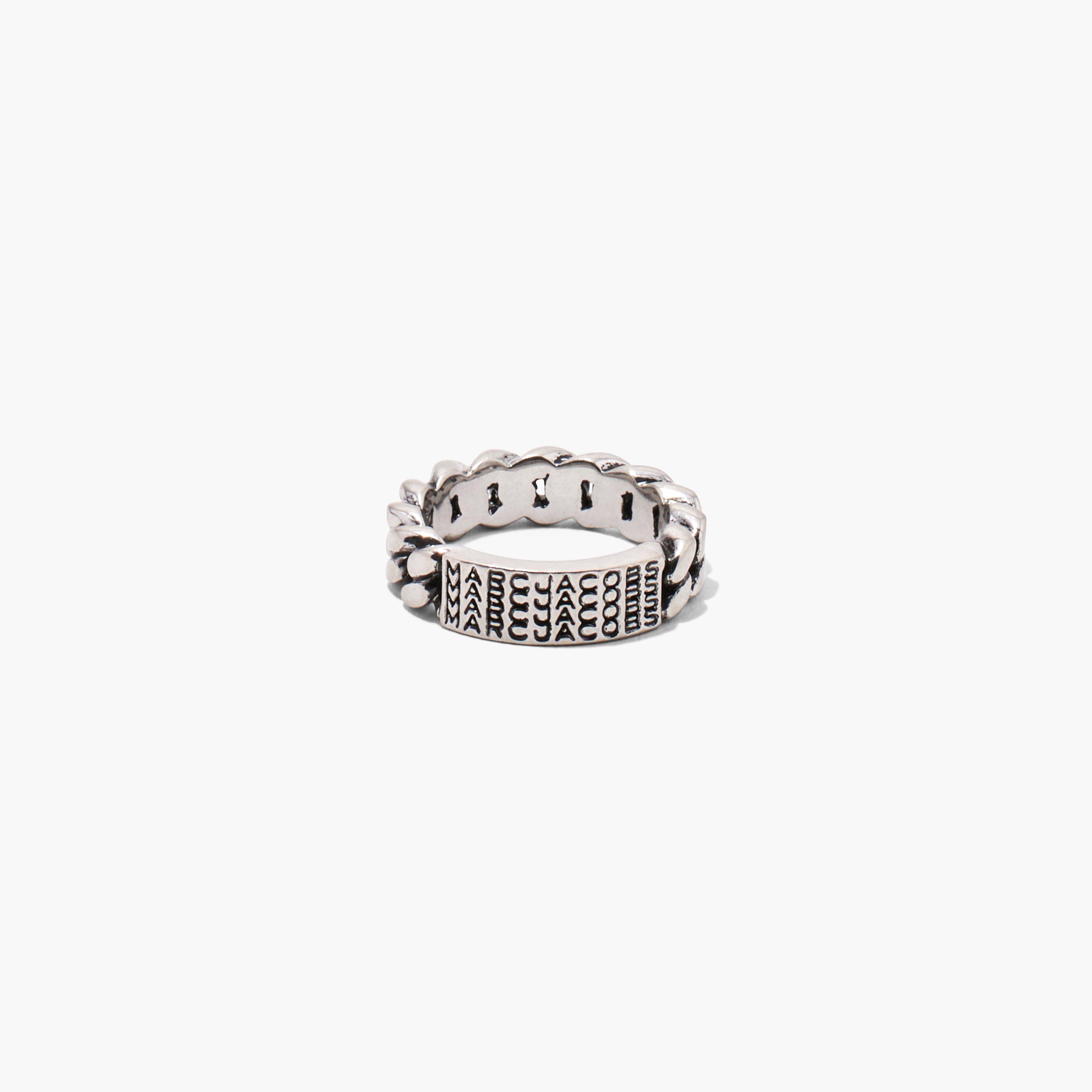 THE MONOGRAM BARCODE ID CHAIN RING | マーク ジェイコブス | 公式サイト