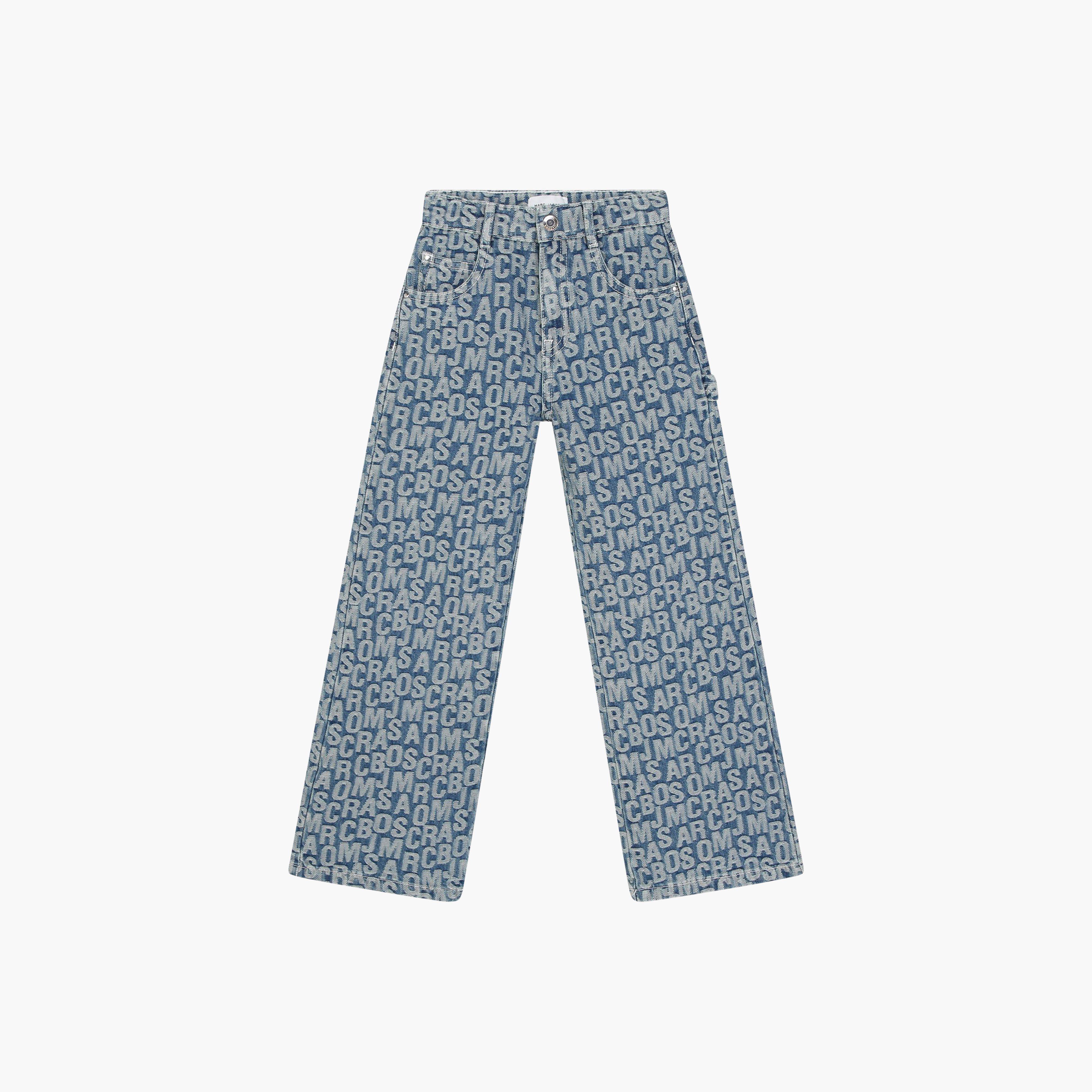The Jumbled Monogram Denim Pants | Marc Jacobs | Official Site