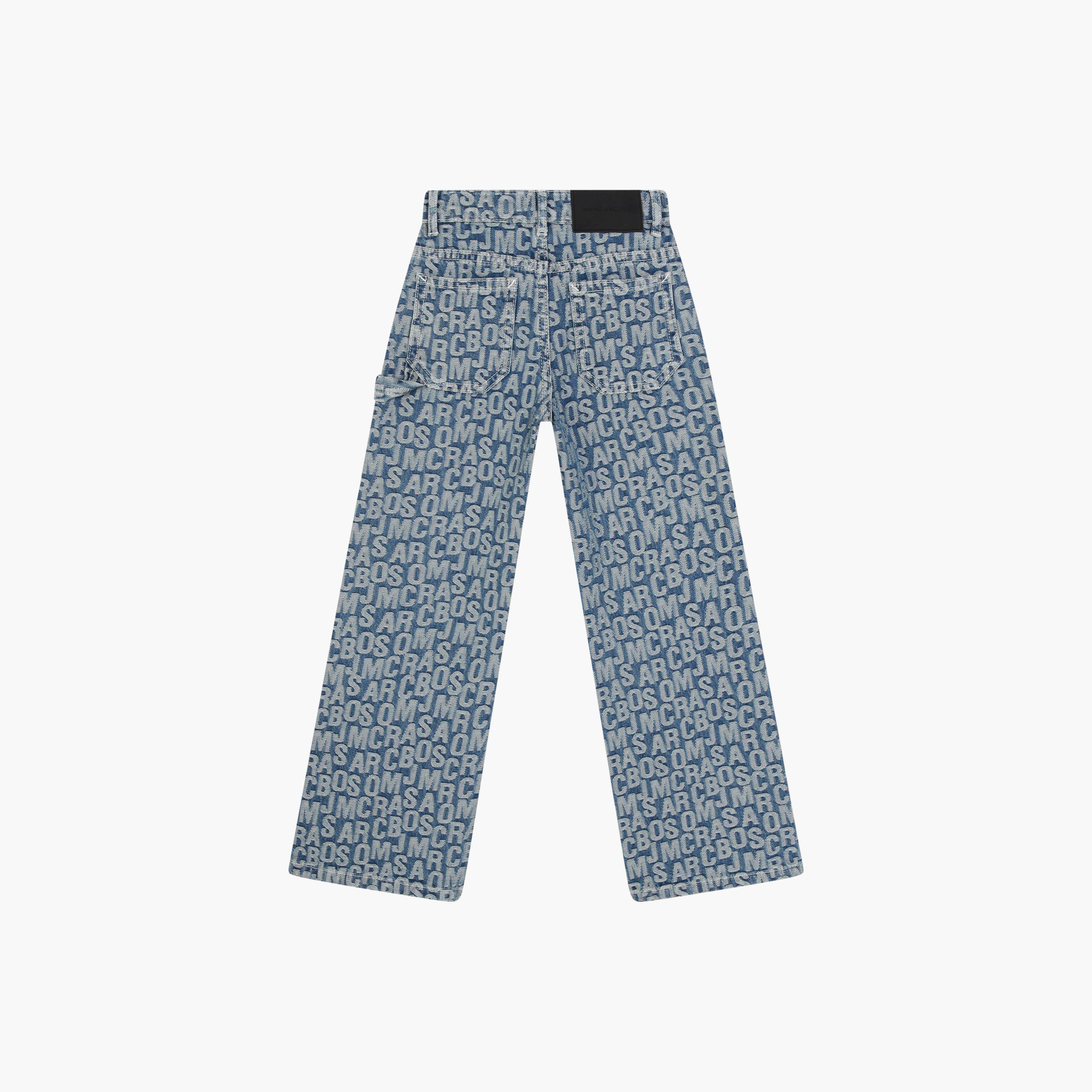 The Jumbled Monogram Denim Pants | Marc Jacobs | Official Site