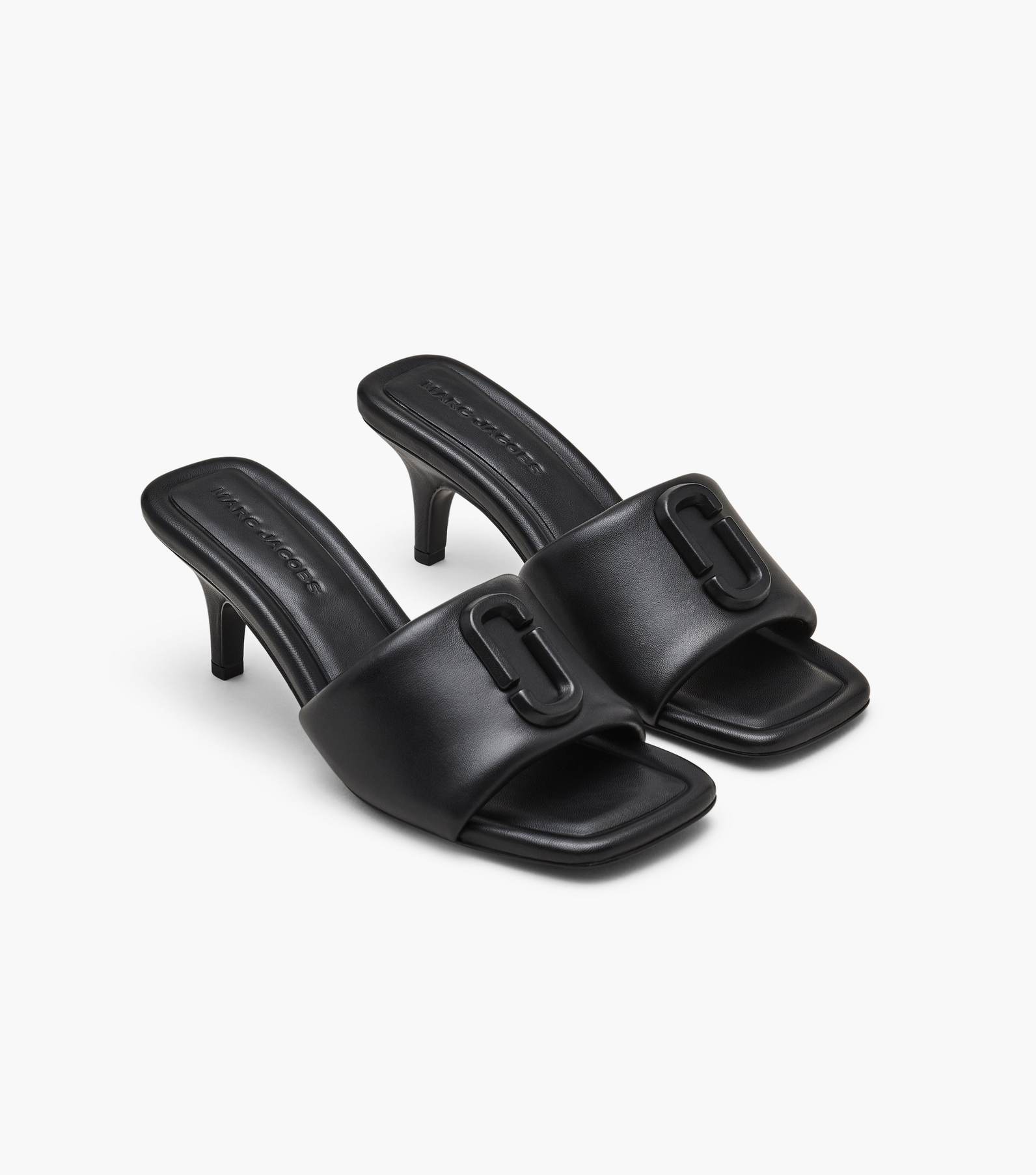 The Leather J Marc Heeled Sandal | Marc Jacobs | Official Site The Leather J Marc Heeled Sandal | Marc Jacobs | Official Site