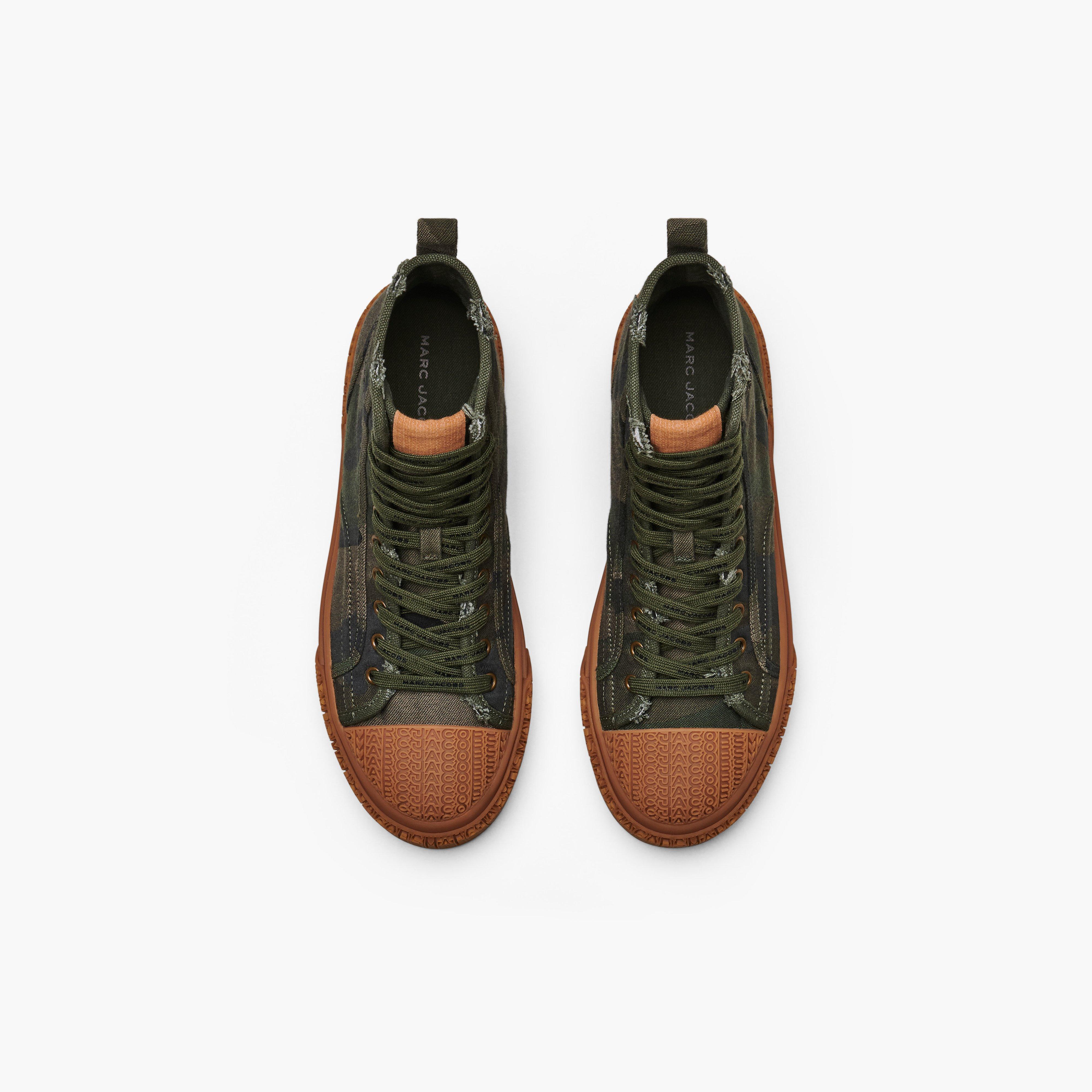 The Camo Jacquard High Top Sneaker | Marc Jacobs | Official Site
