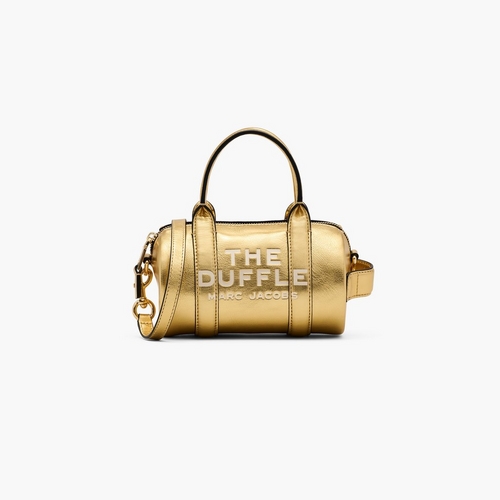 The Metallic Leather Mini Duffle Bag | Marc Jacobs | Official Site