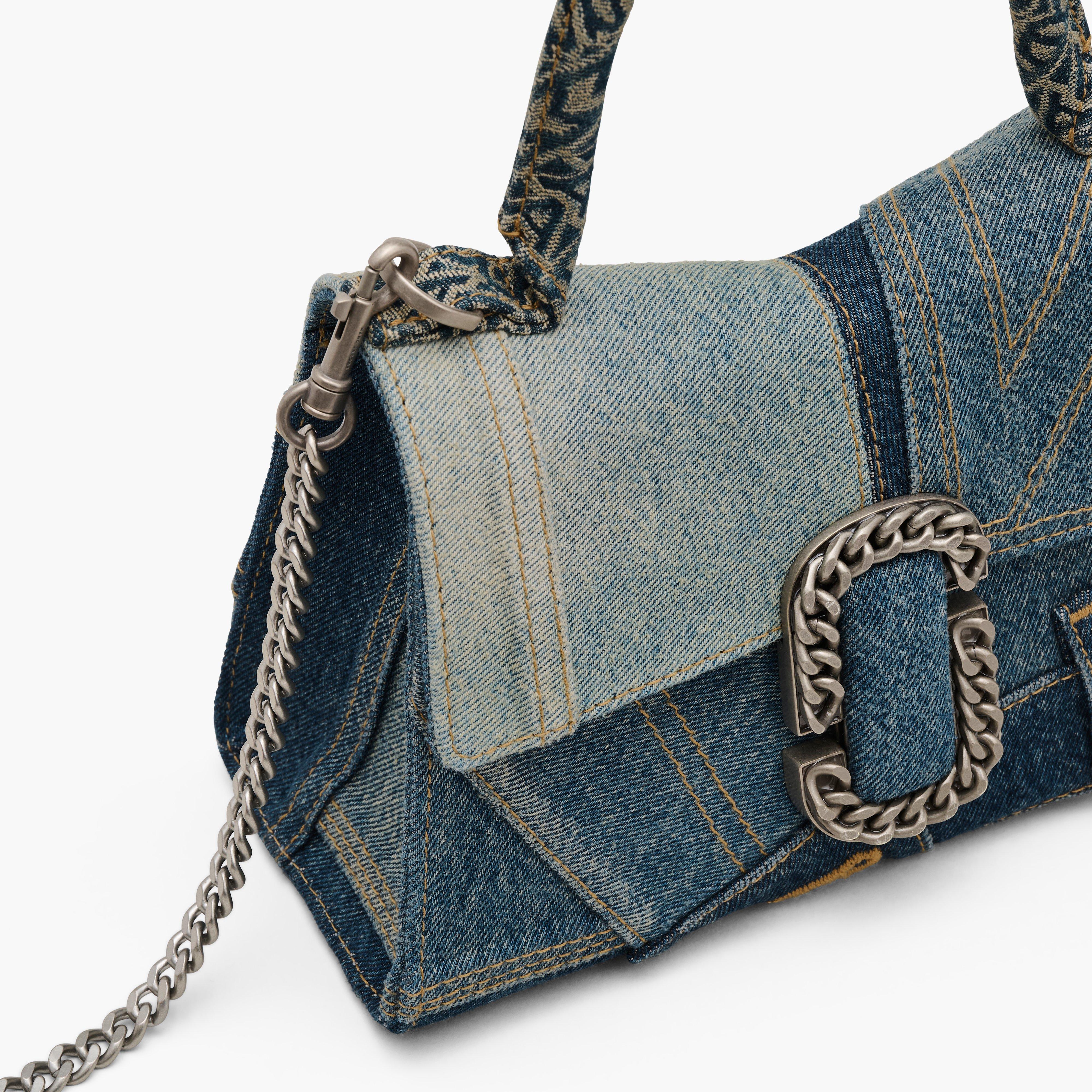 The Deconstructed Denim St. Marc Top Handle | Marc Jacobs | Official Site