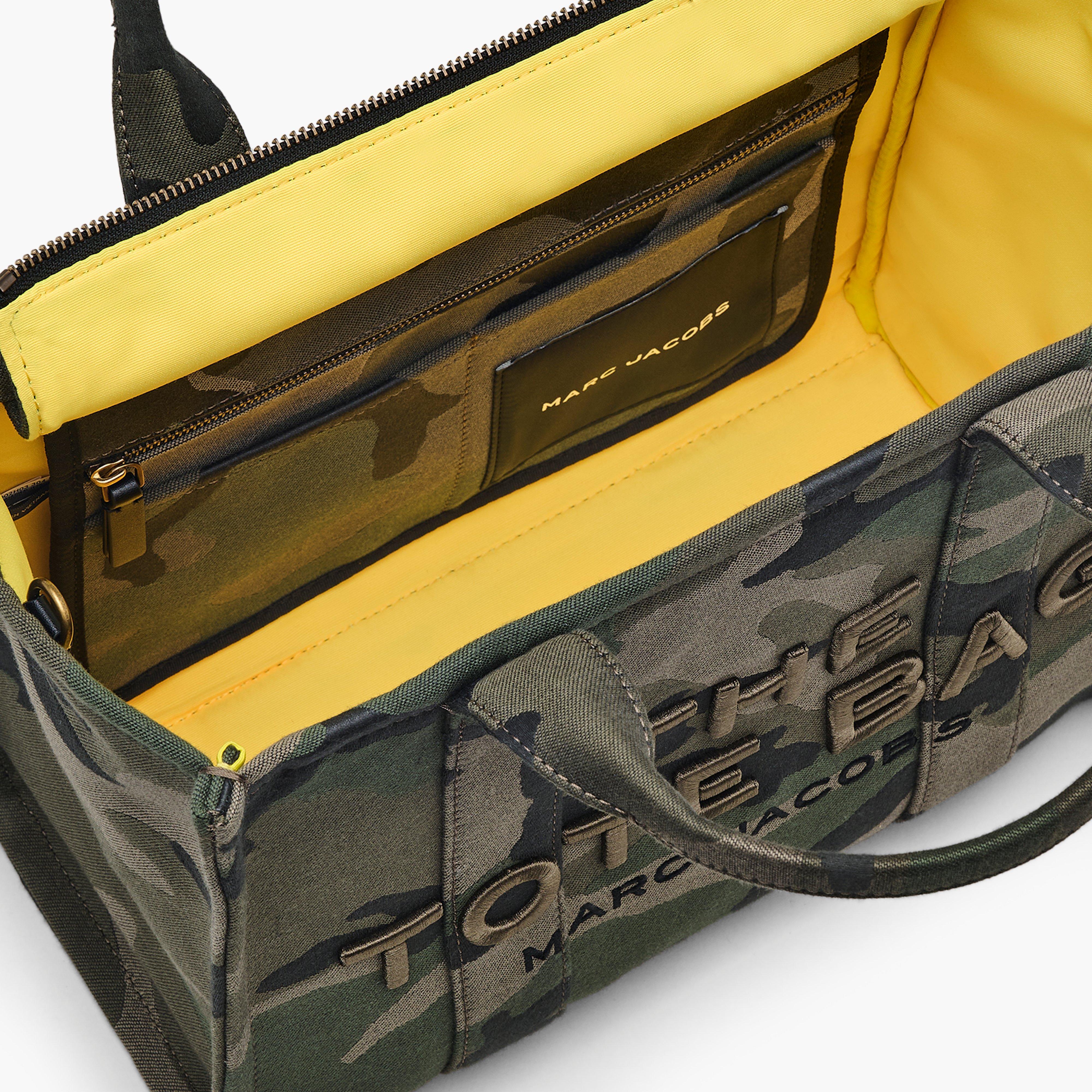 The Camo Jacquard Medium Tote Bag | Marc Jacobs | Official Site