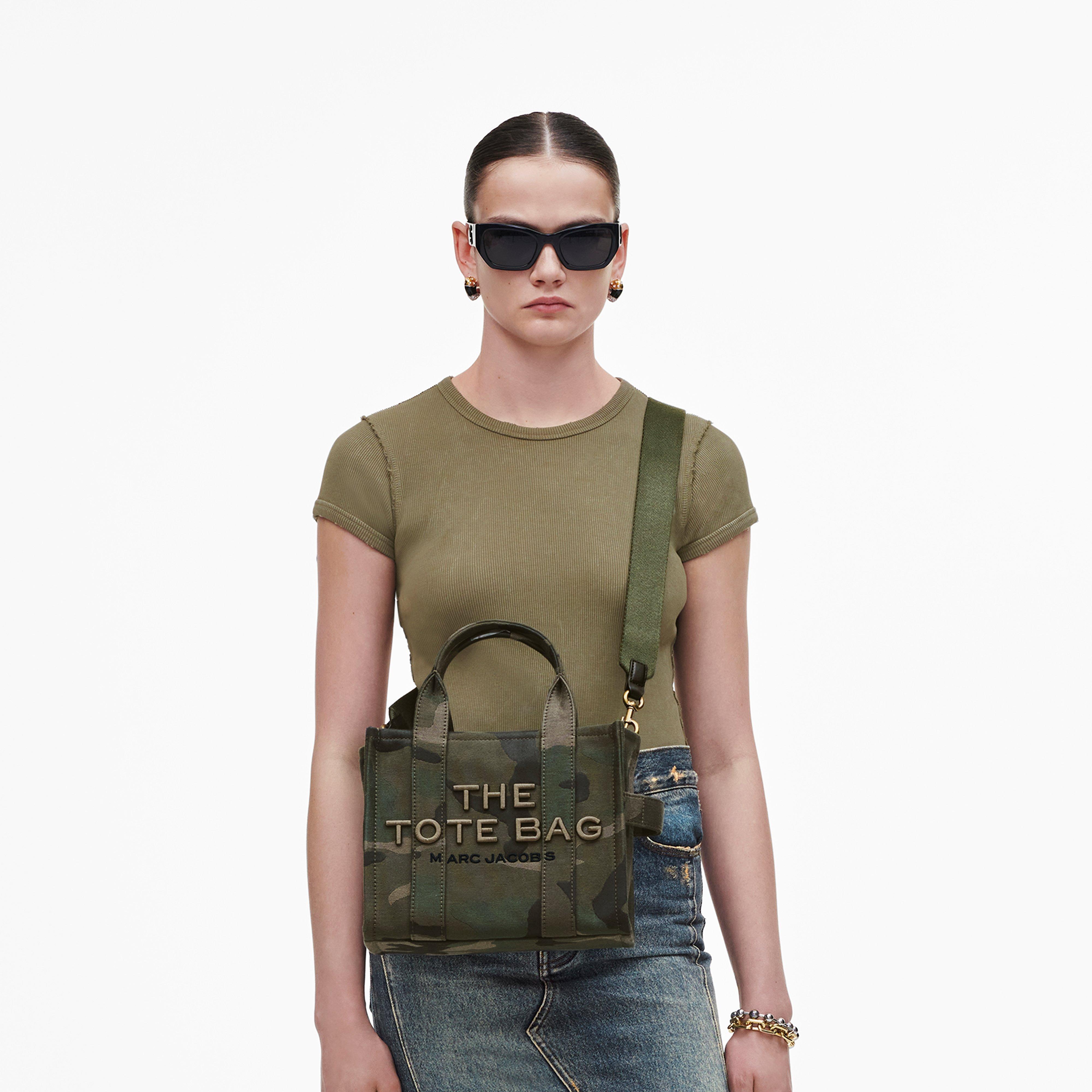 The Camo Jacquard Small Tote Bag | Marc Jacobs | Official Site