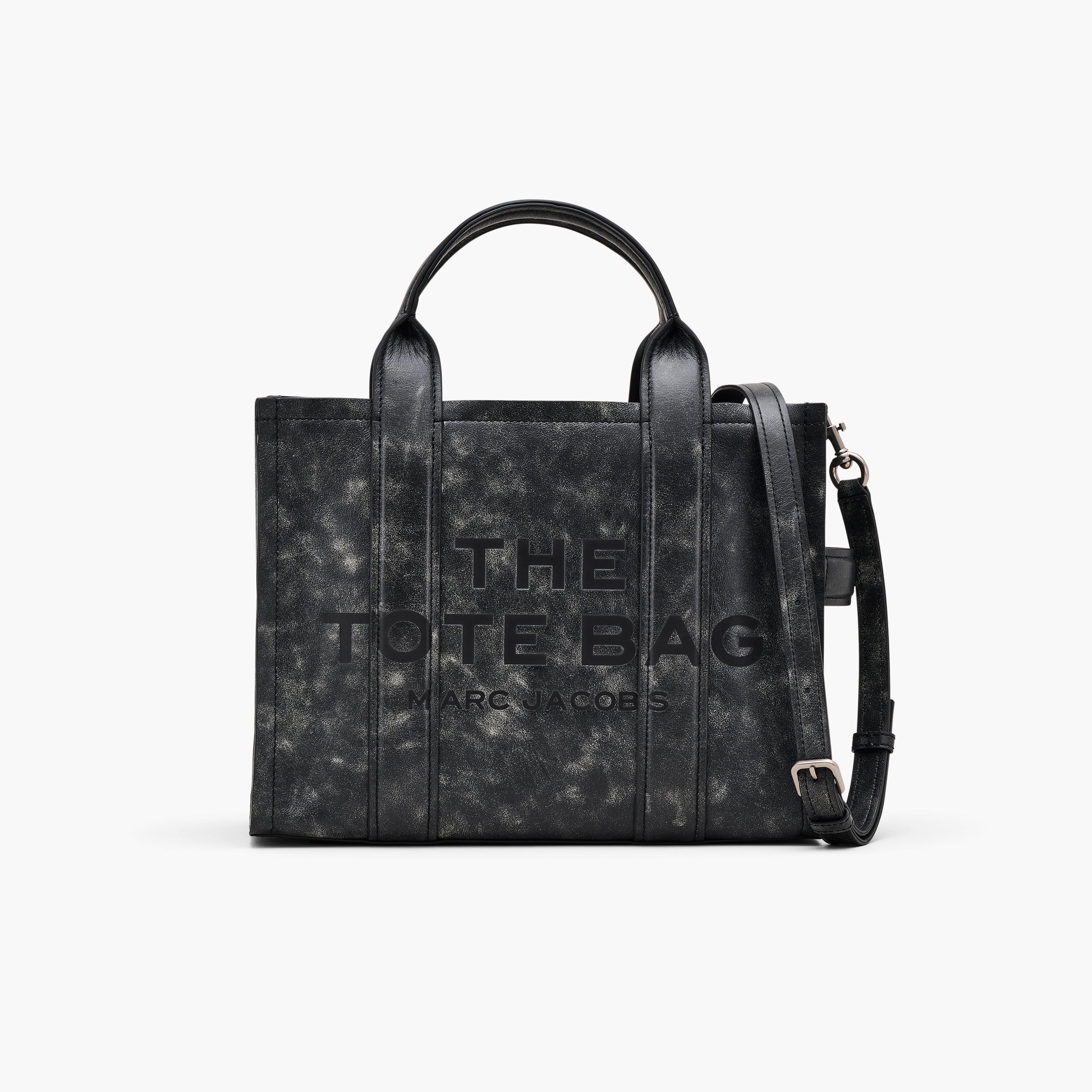The Distressed Leather Medium Tote Bag | Marc Jacobs | Official Site