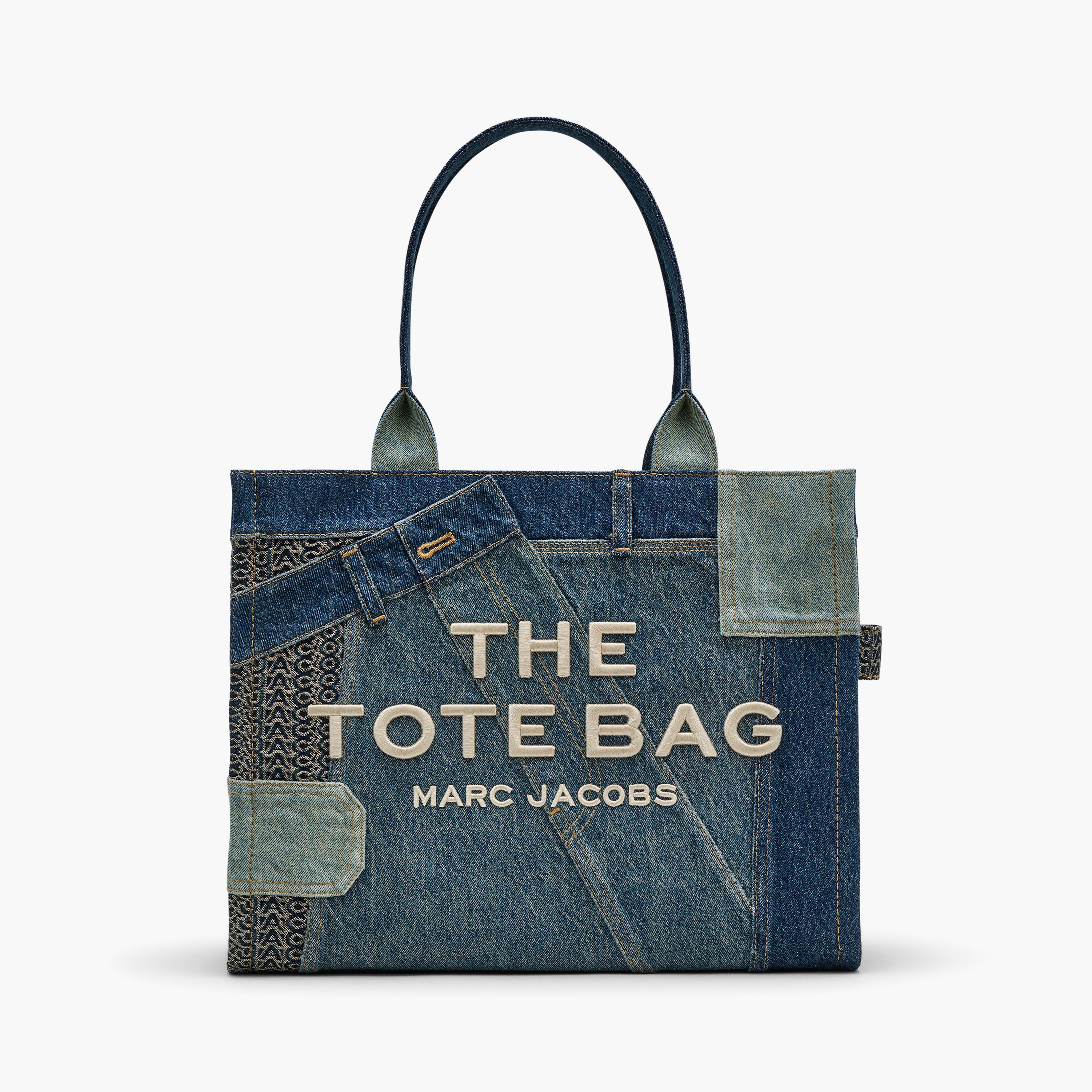 The Deconstructed Denim Large Tote Bag | Marc Jacobs | Official Site