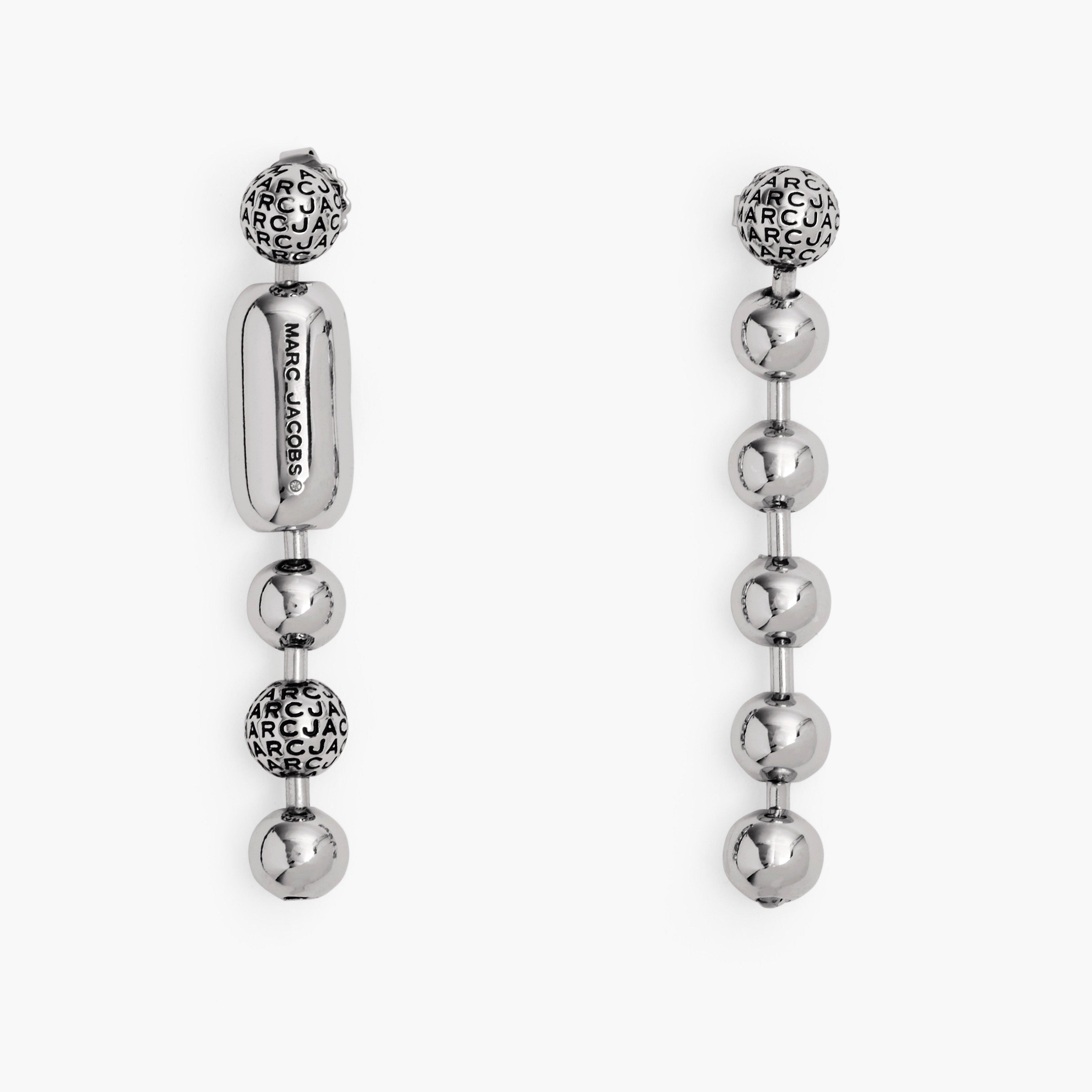The Monogram Ball Chain Earrings | Marc Jacobs | Official Site