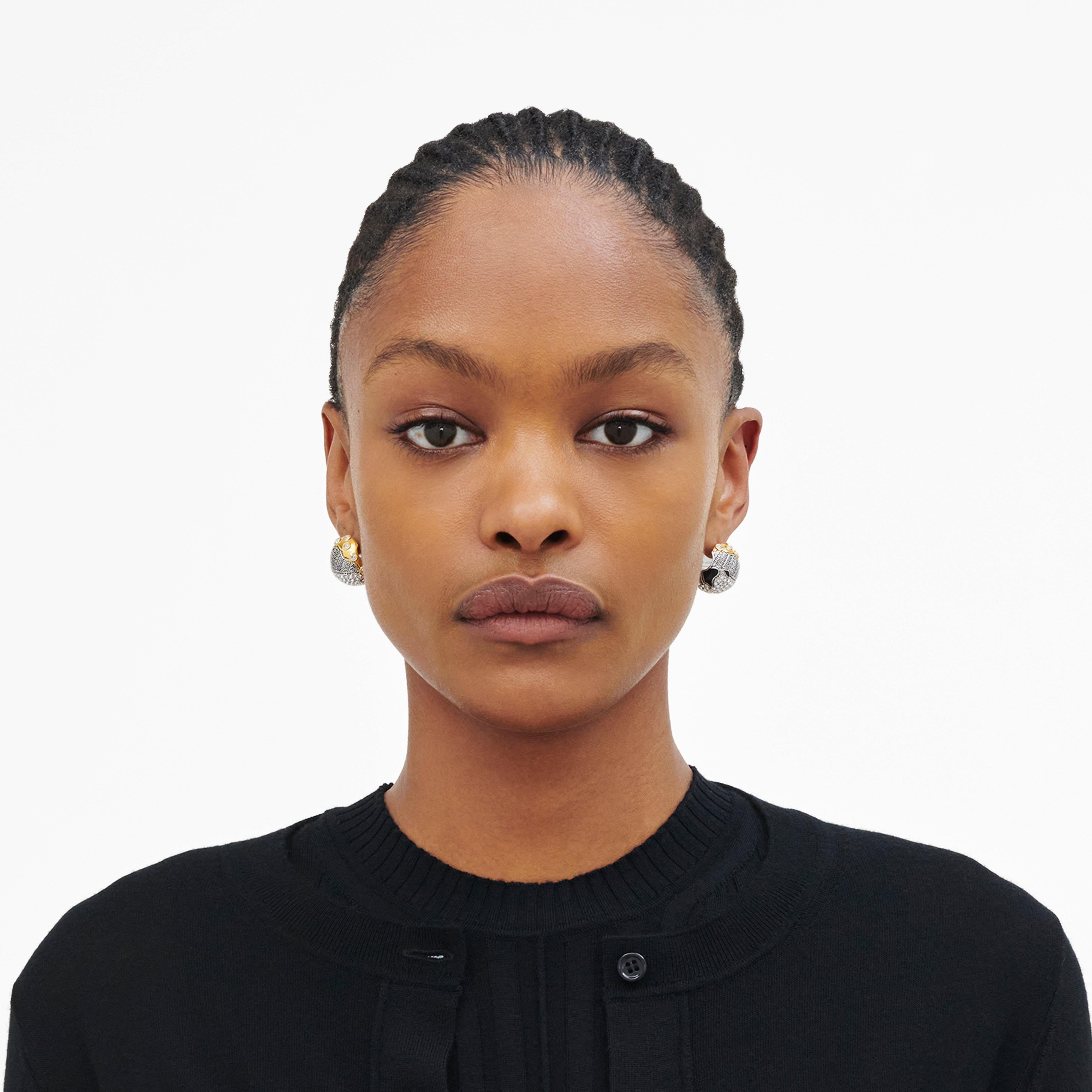 The Camo Crystal Earrings | Marc Jacobs | Official Site