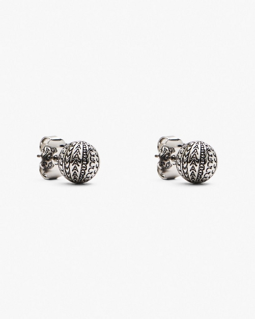The Monogram Stud Earrings Marc Jacobs Official Site