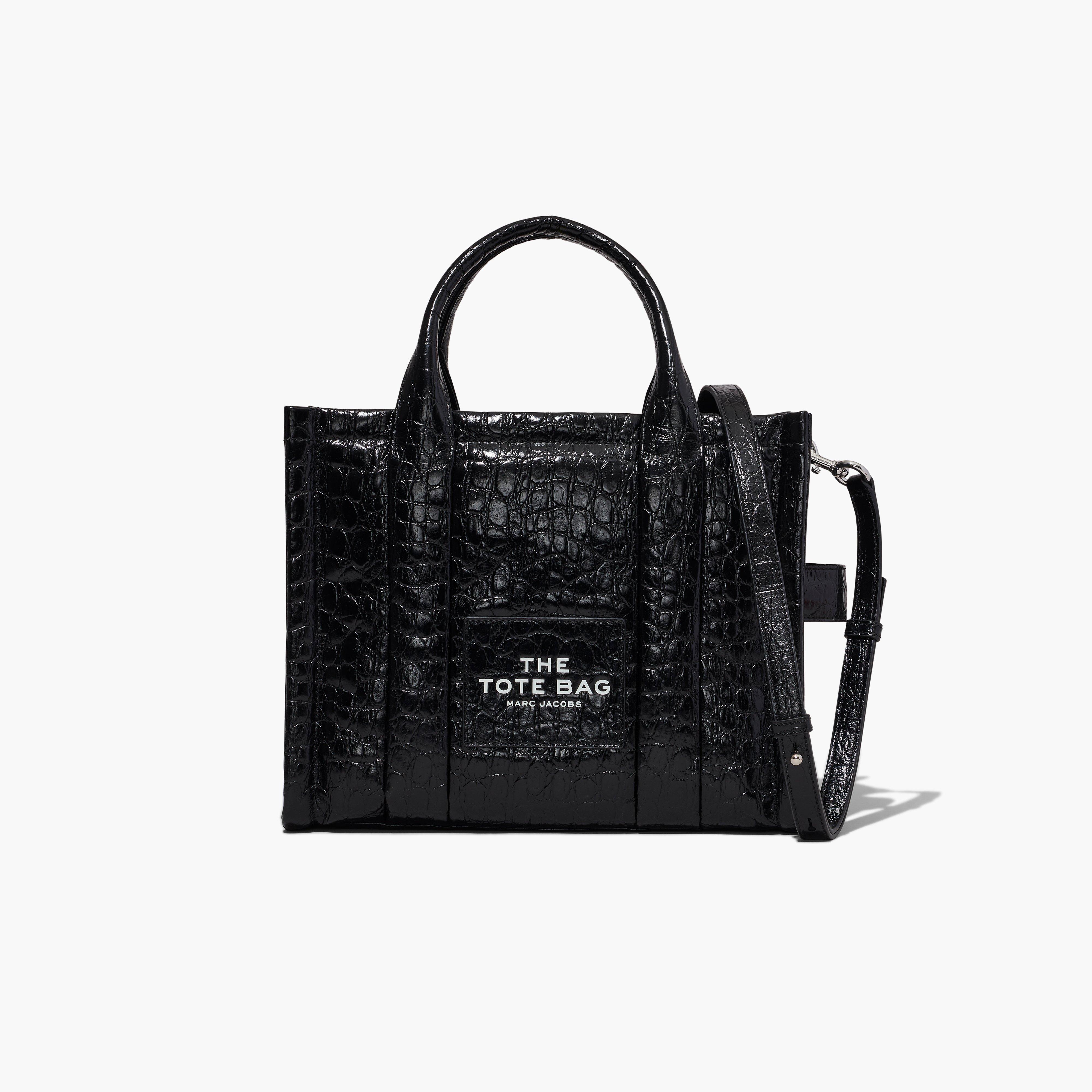 The Croc-Embossed Medium Tote Bag | Marc Jacobs | Official Site