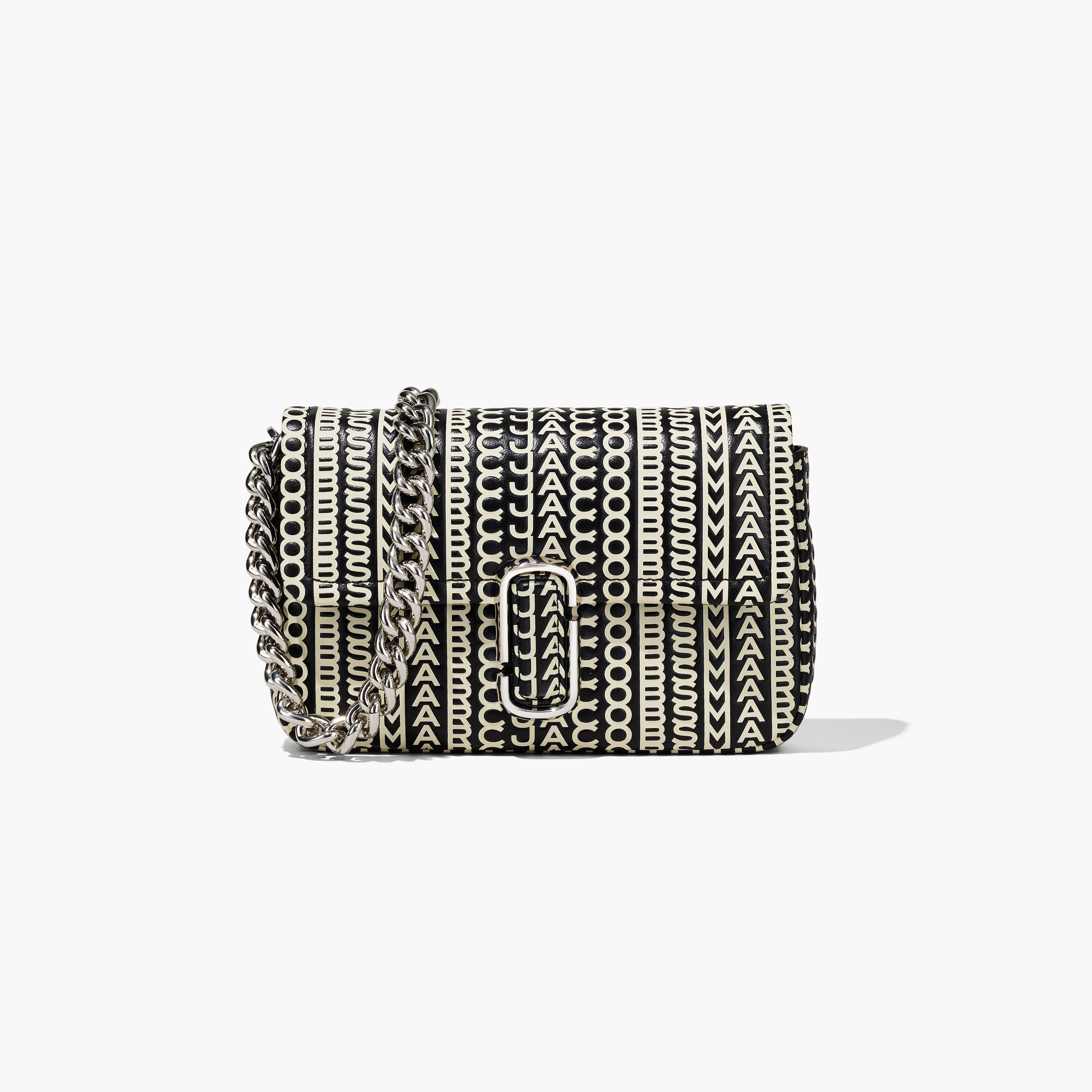 The Monogram Leather J Marc Shoulder Bag | Marc Jacobs | Sitio web oficial