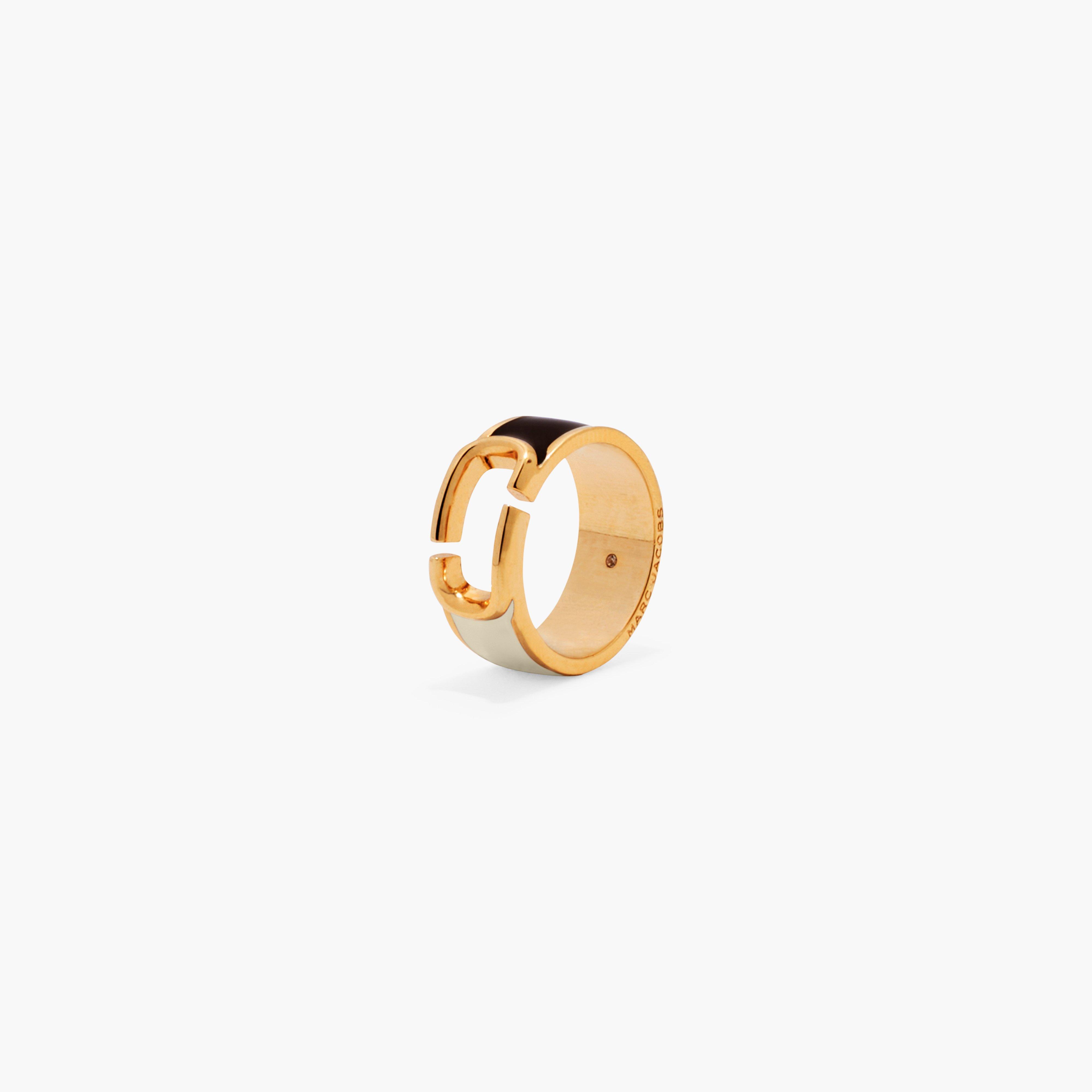 The J Marc Colorblock Ring | Marc Jacobs | Official Site
