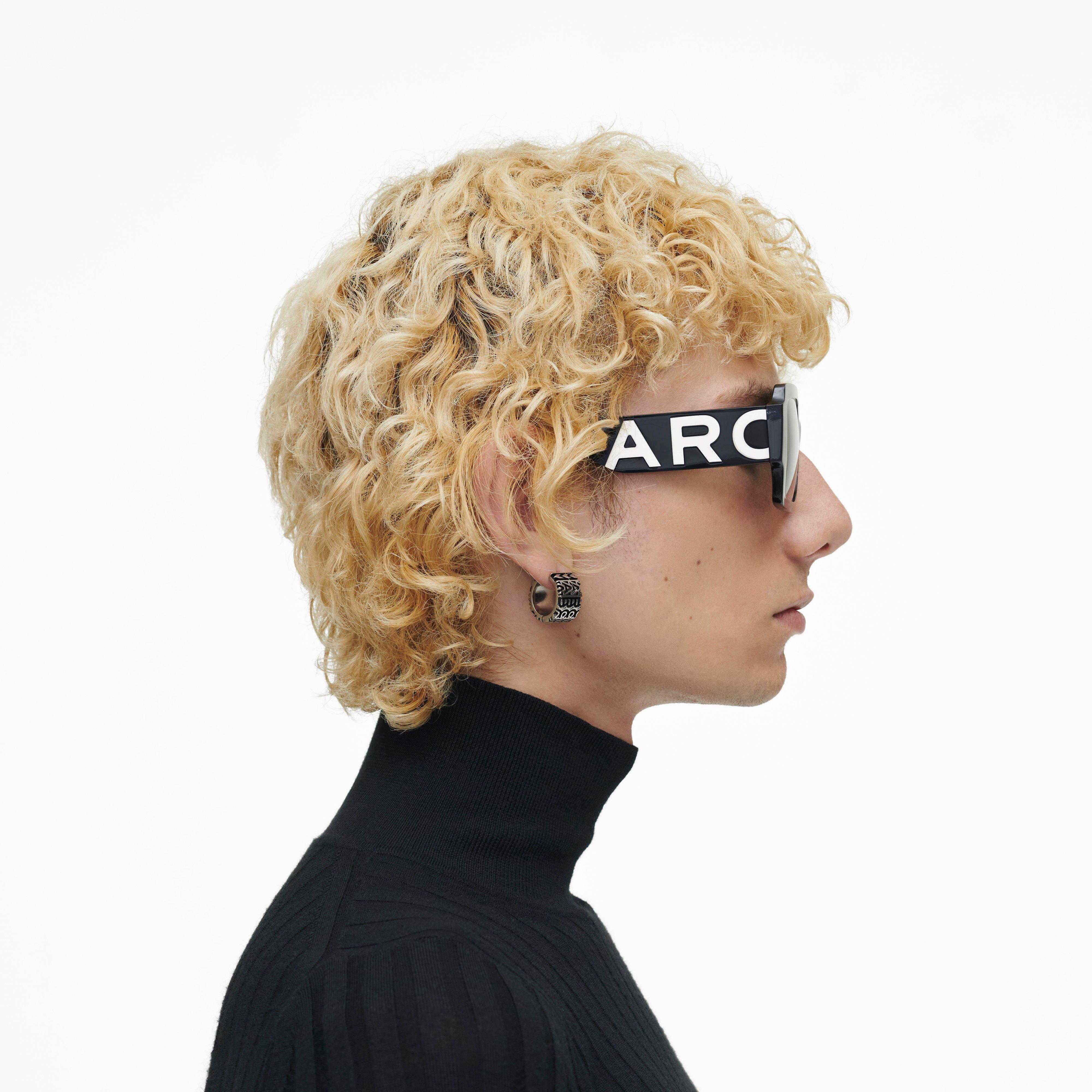 The Marc Jacobs Bold Logo Square Sunglasses | Marc Jacobs | Official Site