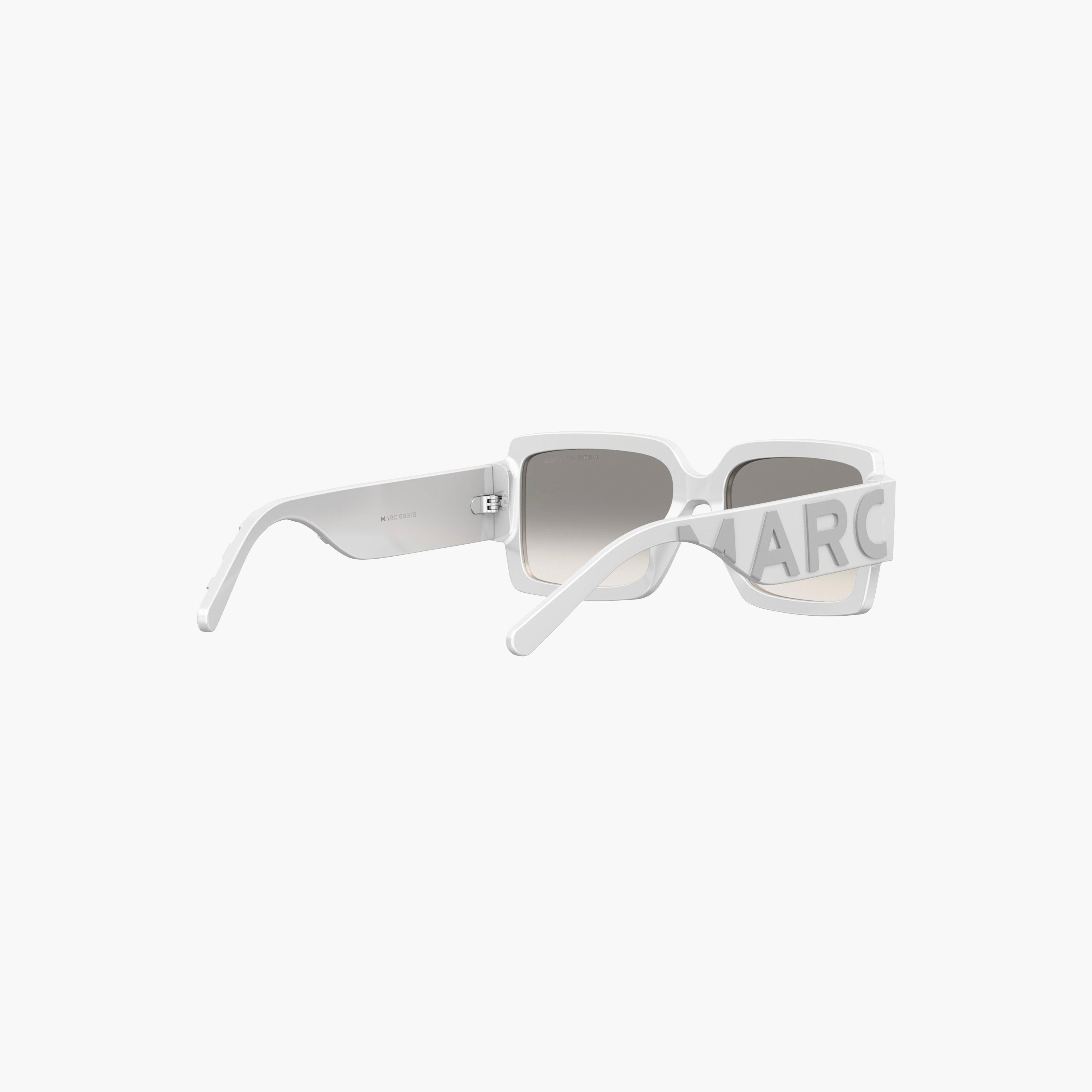 The Bold Logo Square Mirrored Sunglasses | Marc Jacobs | Official Site