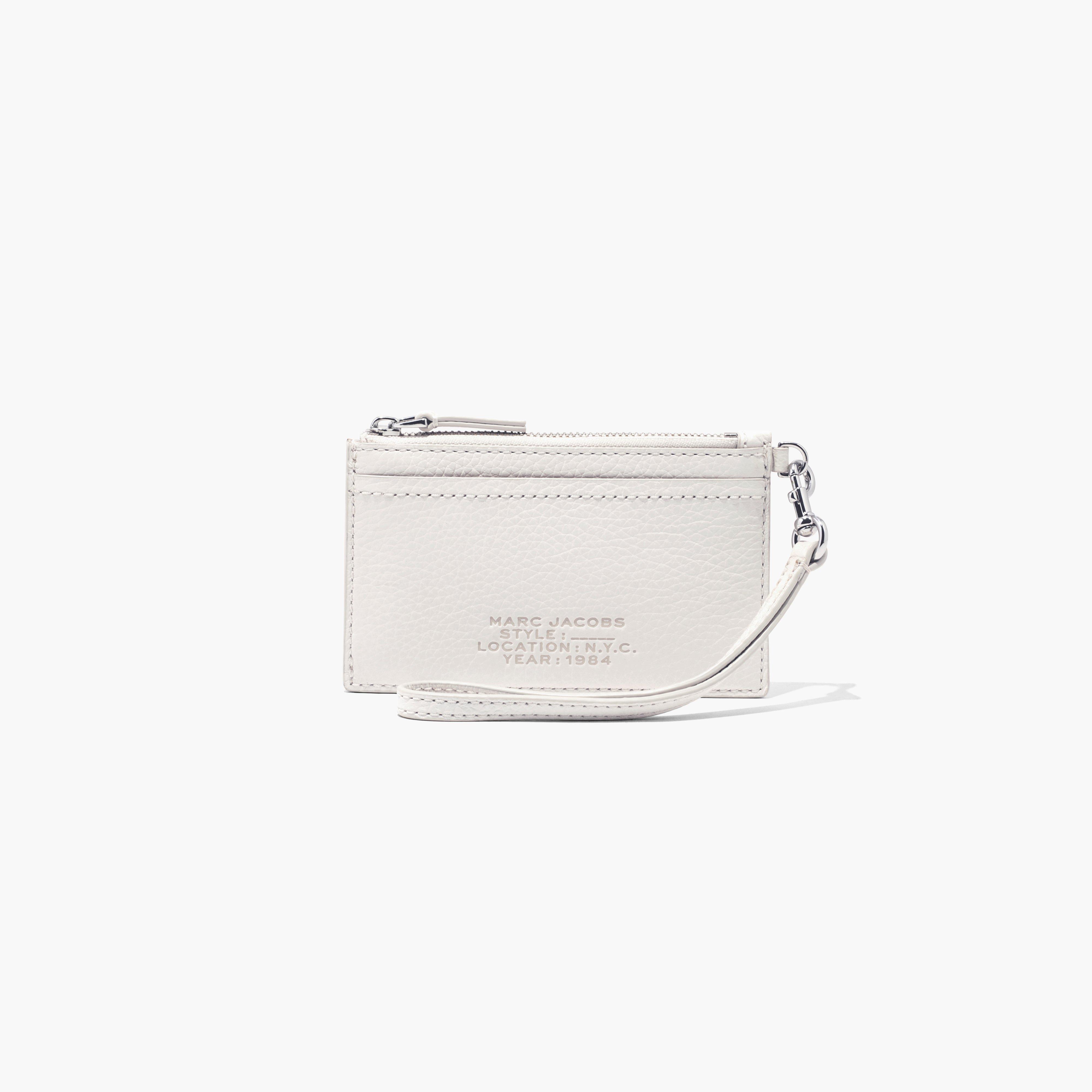 The Leather Top Zip Wristlet | Marc Jacobs | Official Site