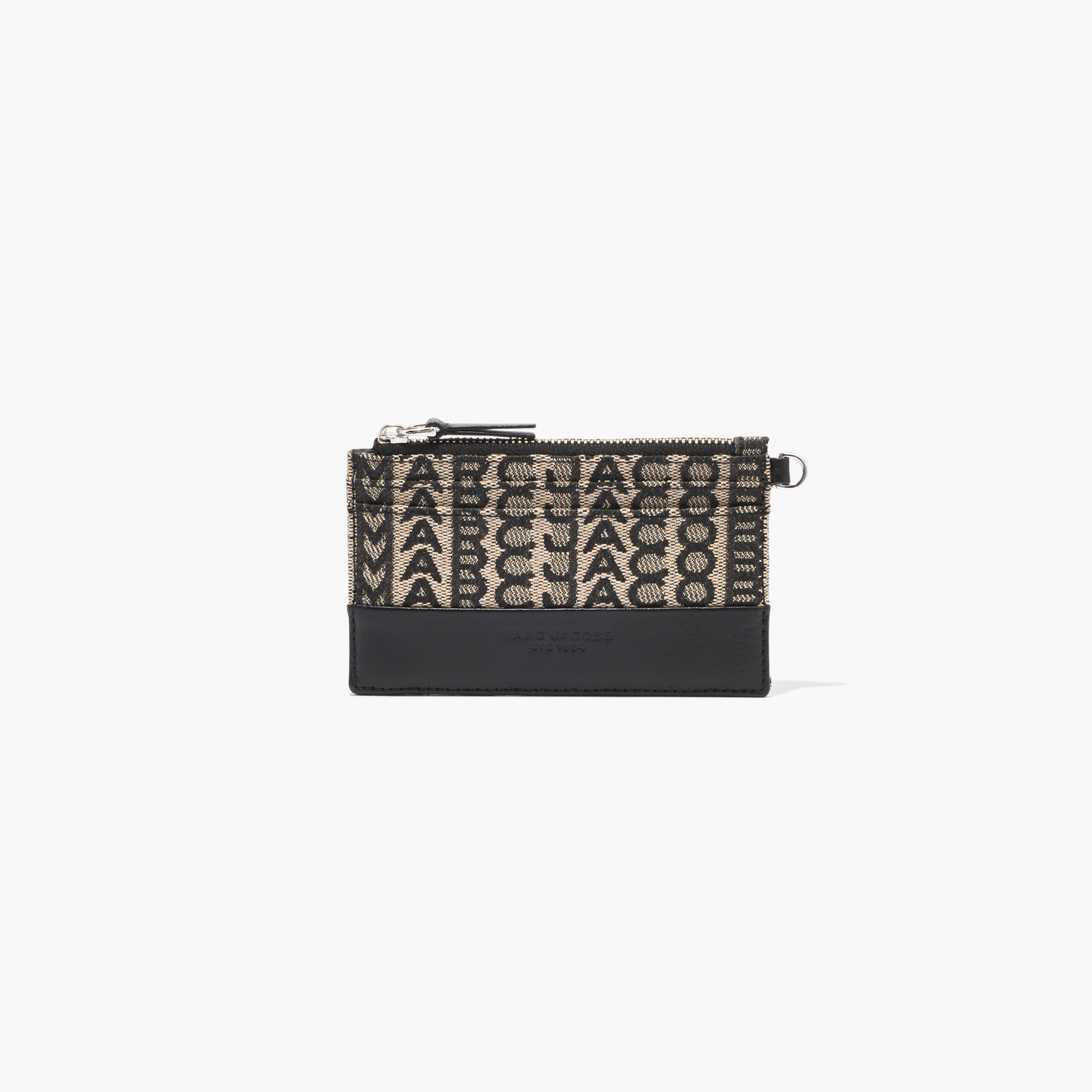 The Monogram Top Zip Wristlet | Marc Jacobs | Official Site