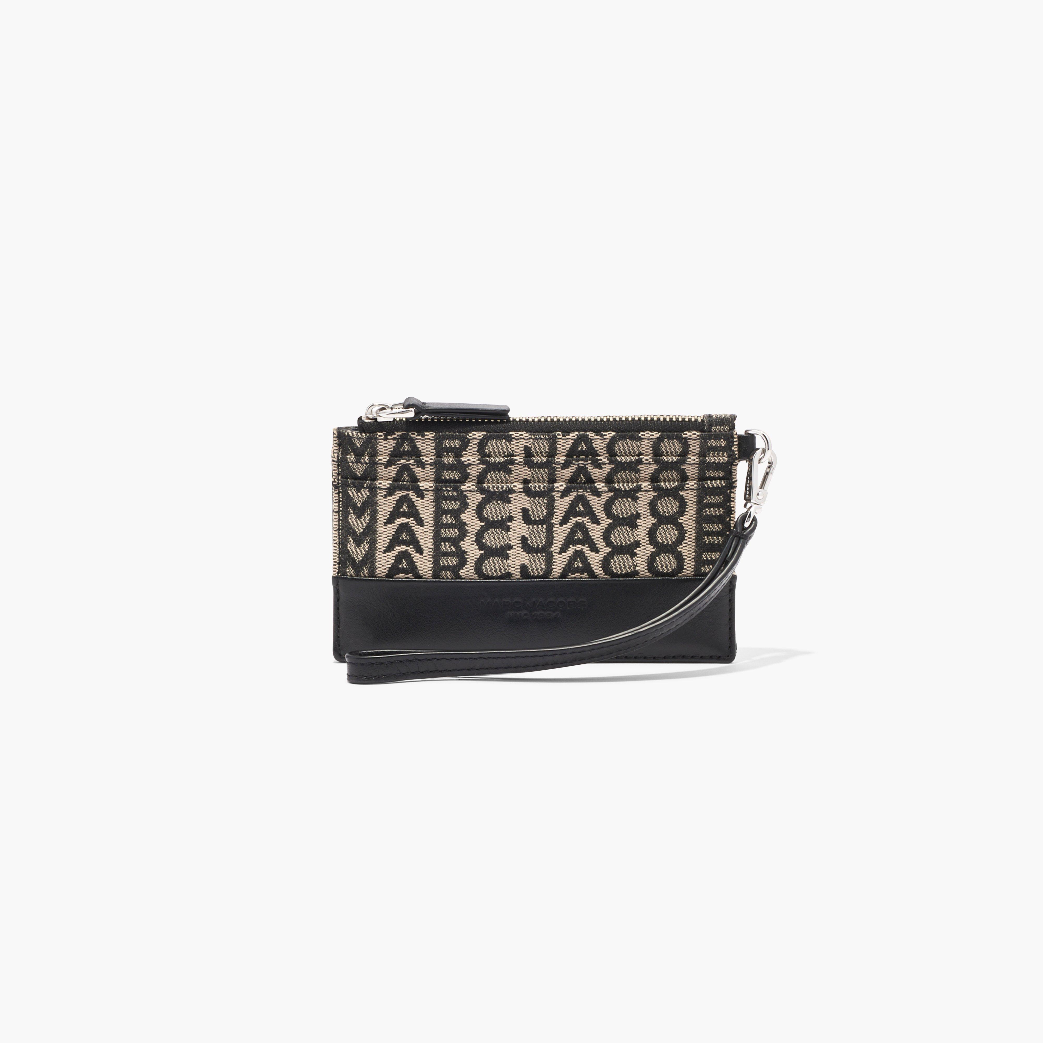 The Monogram Top Zip Wristlet | Marc Jacobs | Official Site