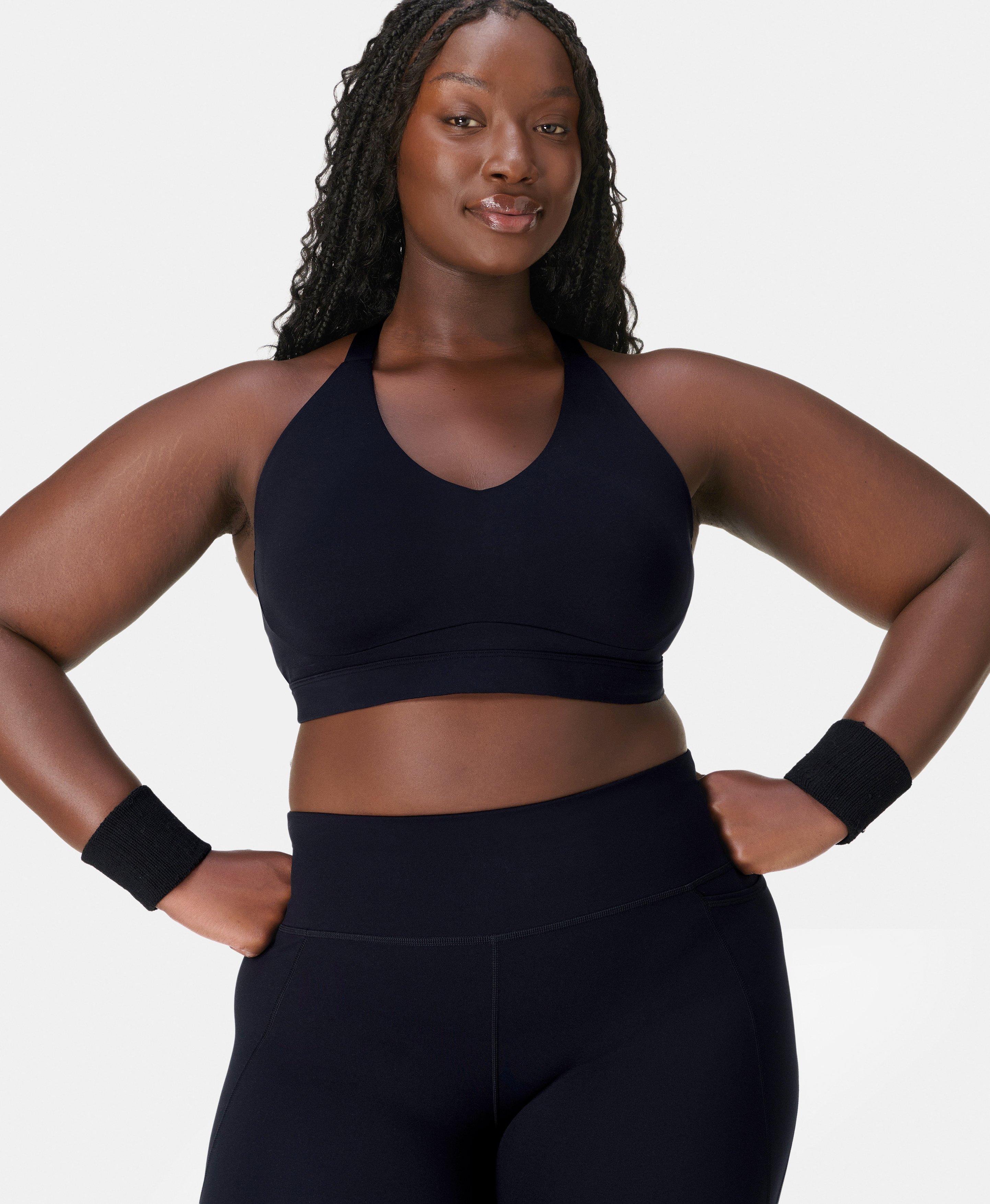 Power Pulse Bra - Black | Women's Sports Bras | Sweaty Betty