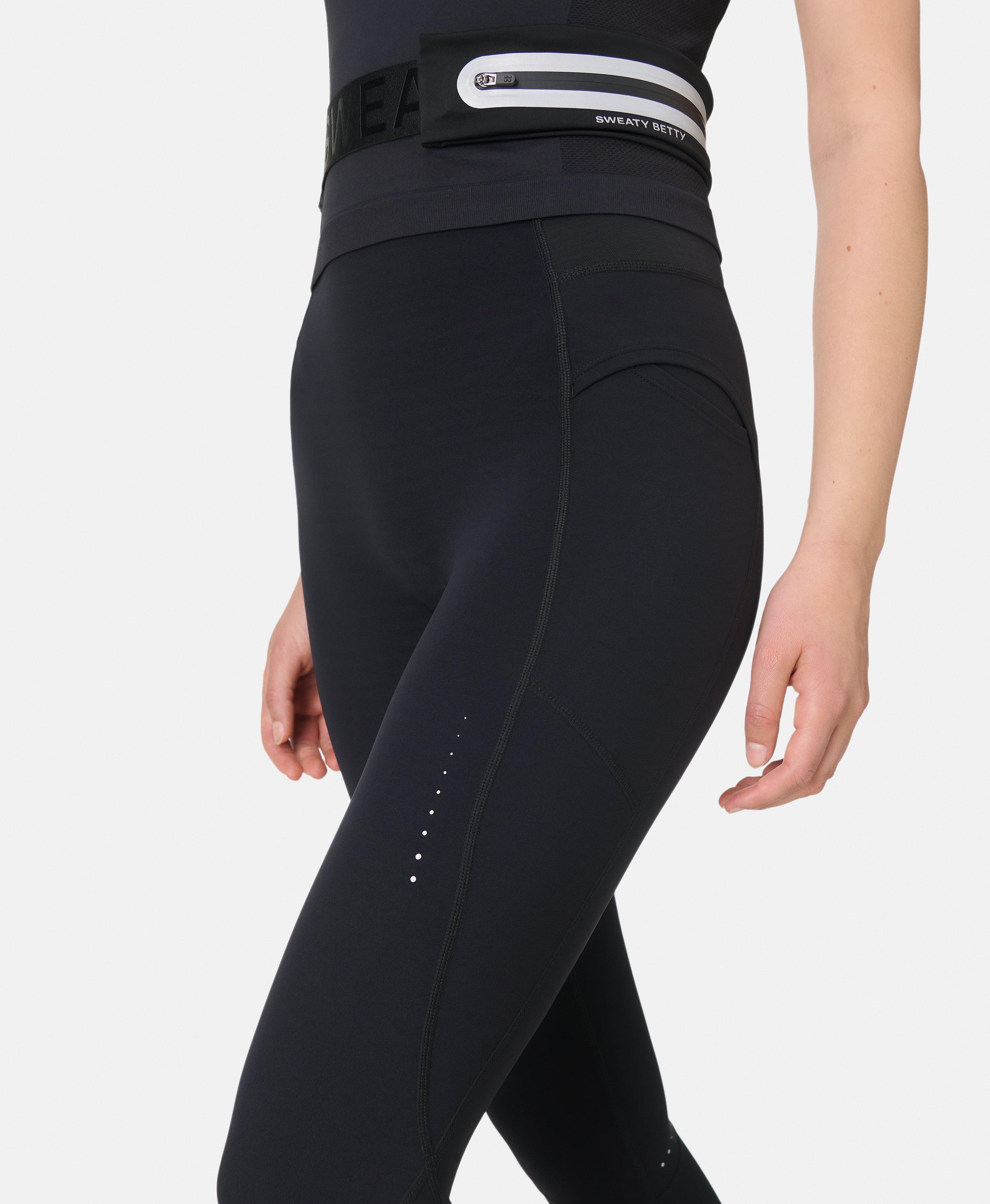 Runner's High Power Leggings - Black | Women's Leggings | Sweaty Betty