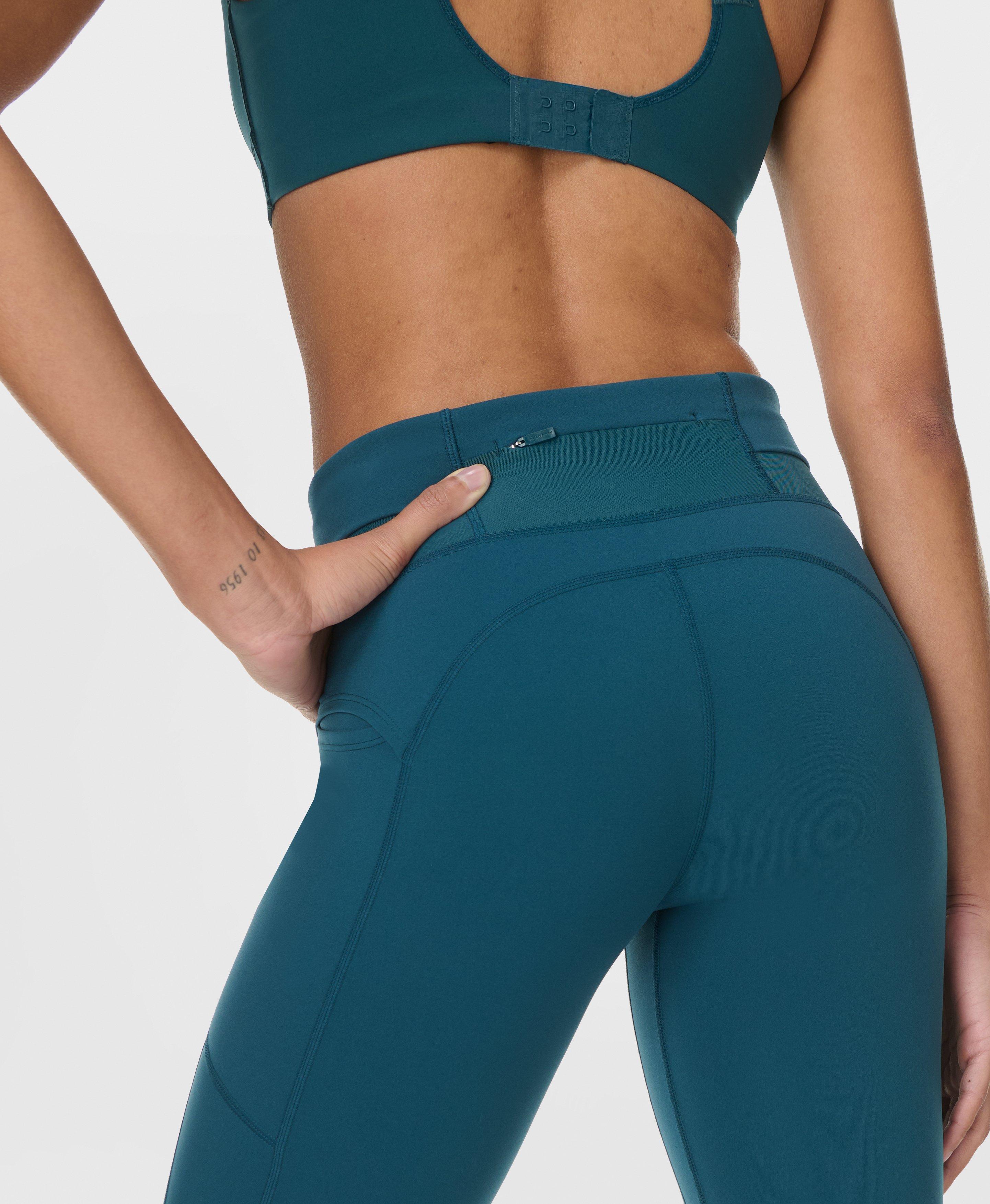 Runner's High Power Leggings - Deep Green | Women's Leggings | Sweaty Betty