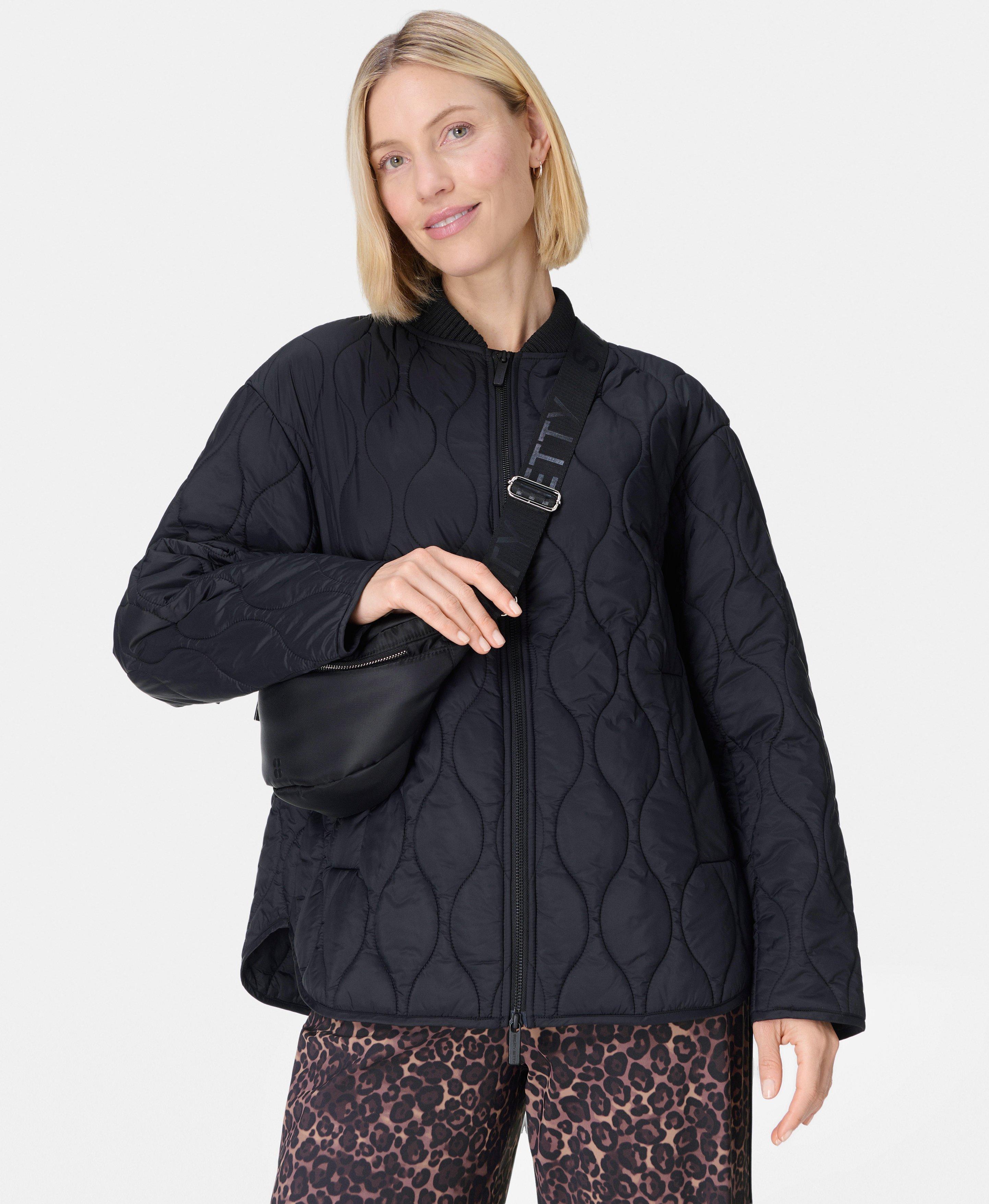 On The Move Jacket - Black | Women's Jackets + Coats | Sweaty Betty