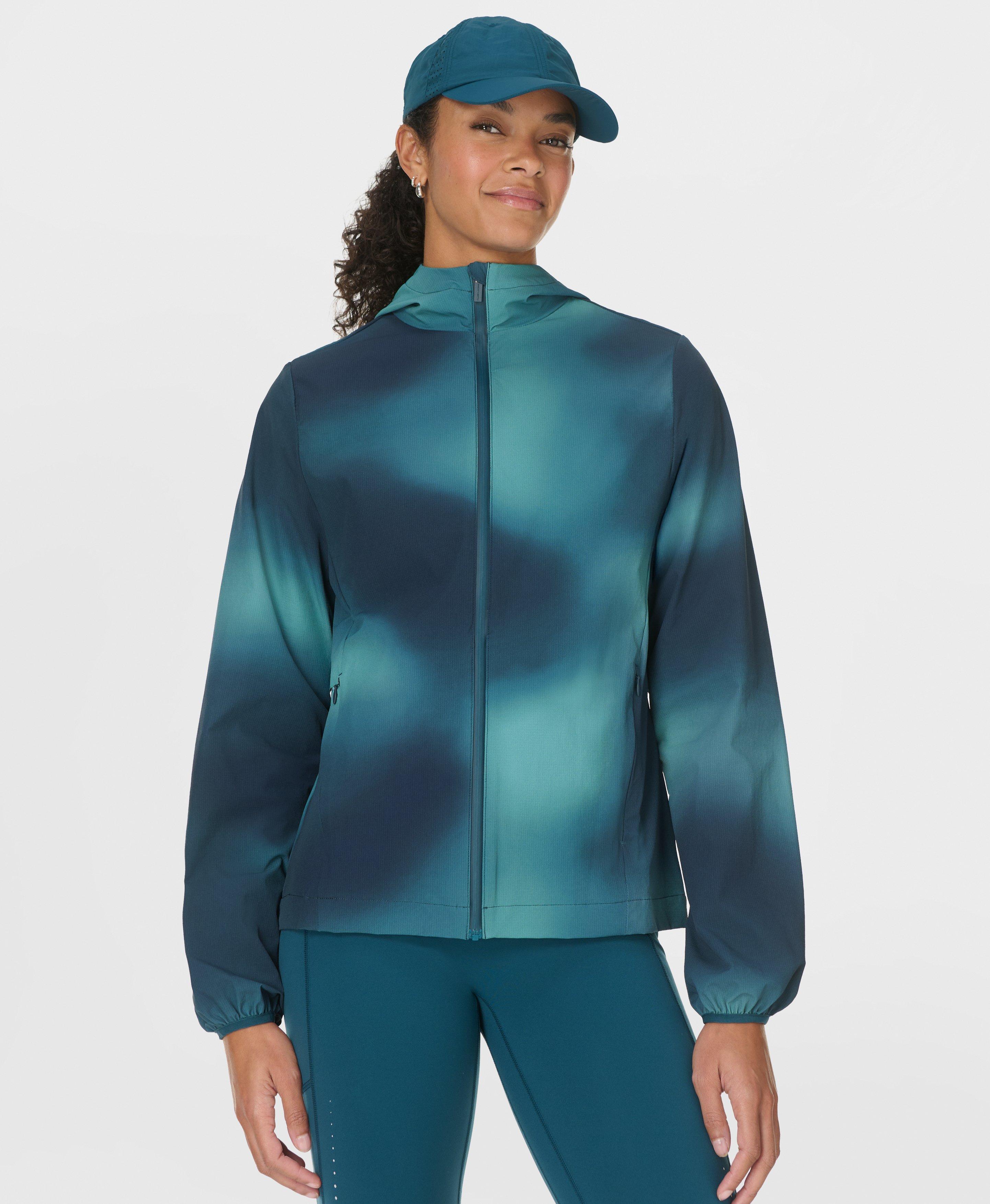 All Train Ombre Print Jacket - Green Ombre Print | Women's Jackets ...